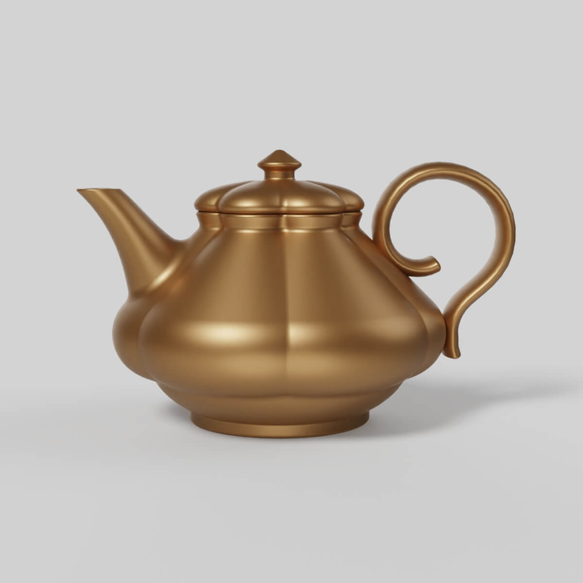 Printable Teapot - 3D Model by Furqan03