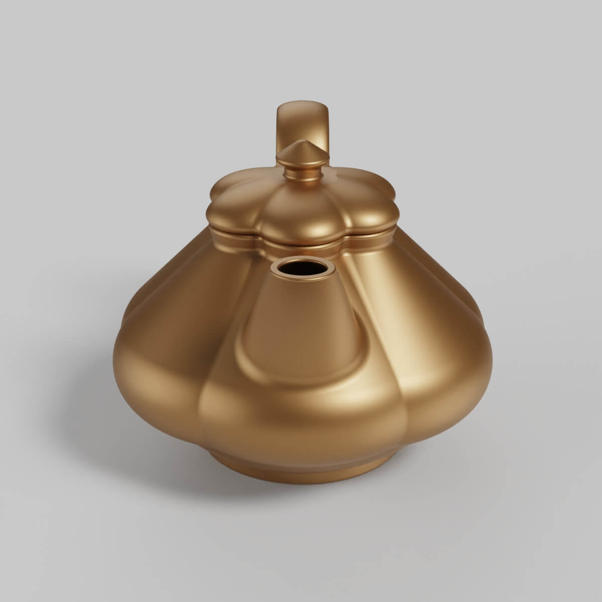 Printable Teapot - 3D Model by Furqan03
