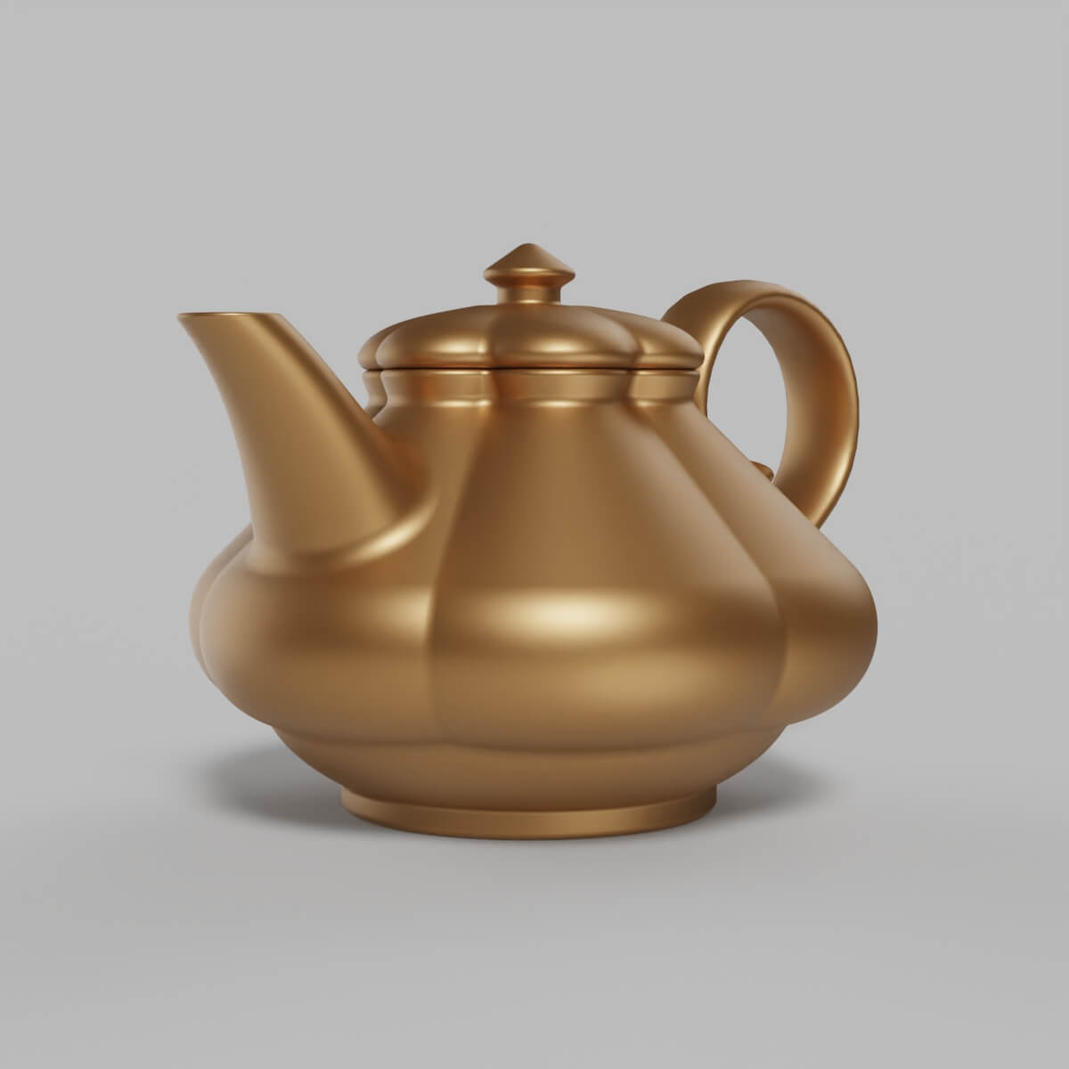 Printable Teapot - 3D Model by Furqan03