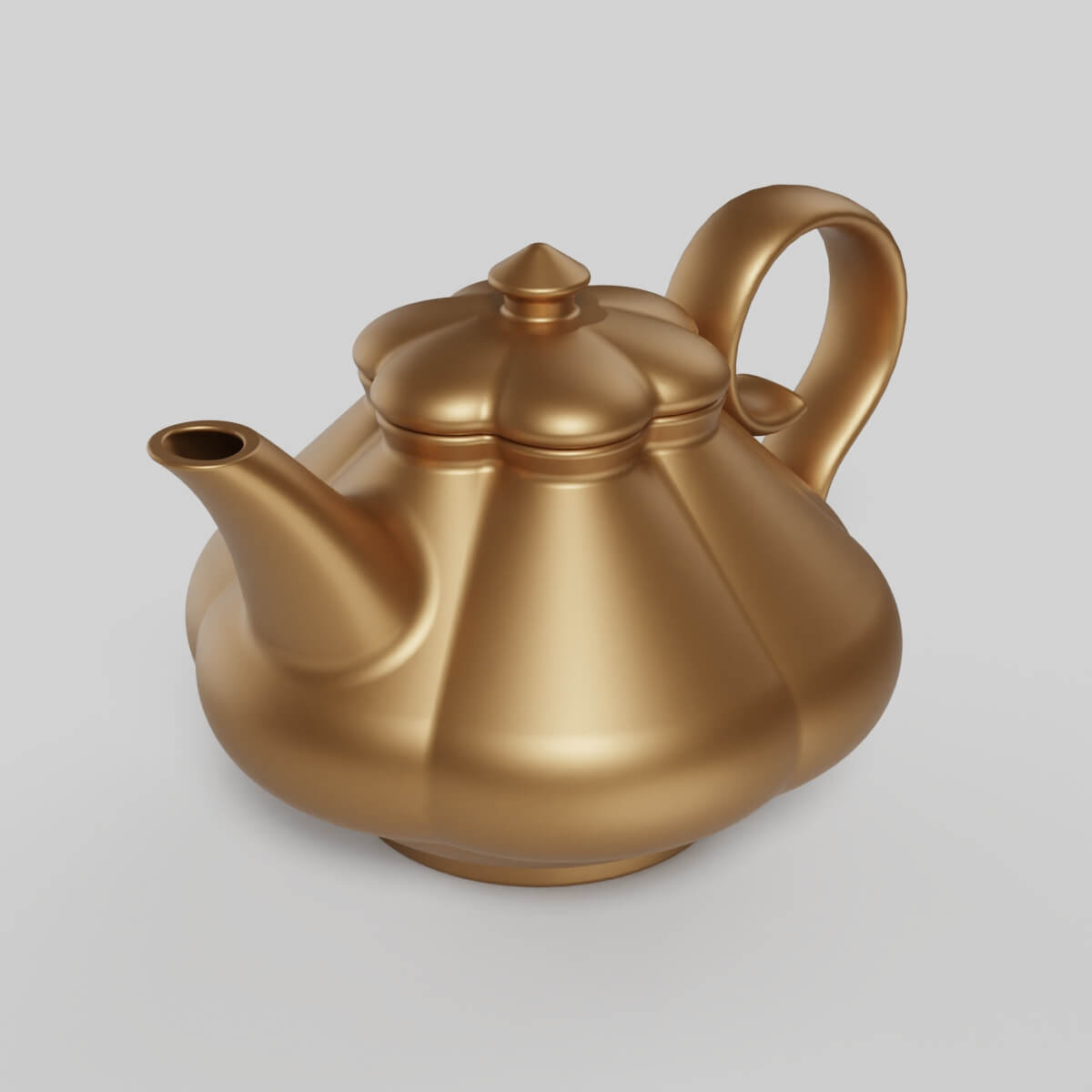 Printable Teapot - 3D Model by Furqan03