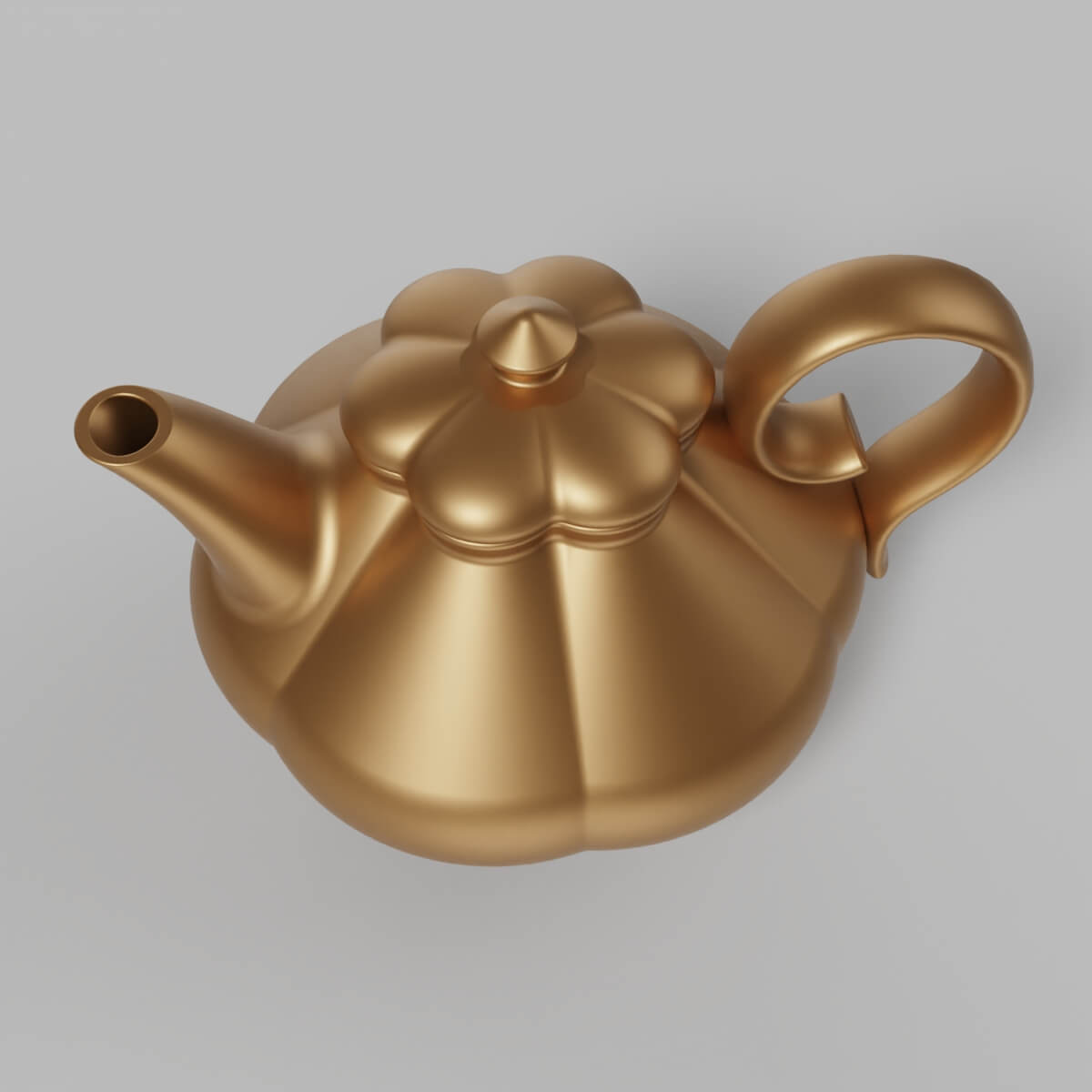 Printable Teapot - 3D Model by Furqan03