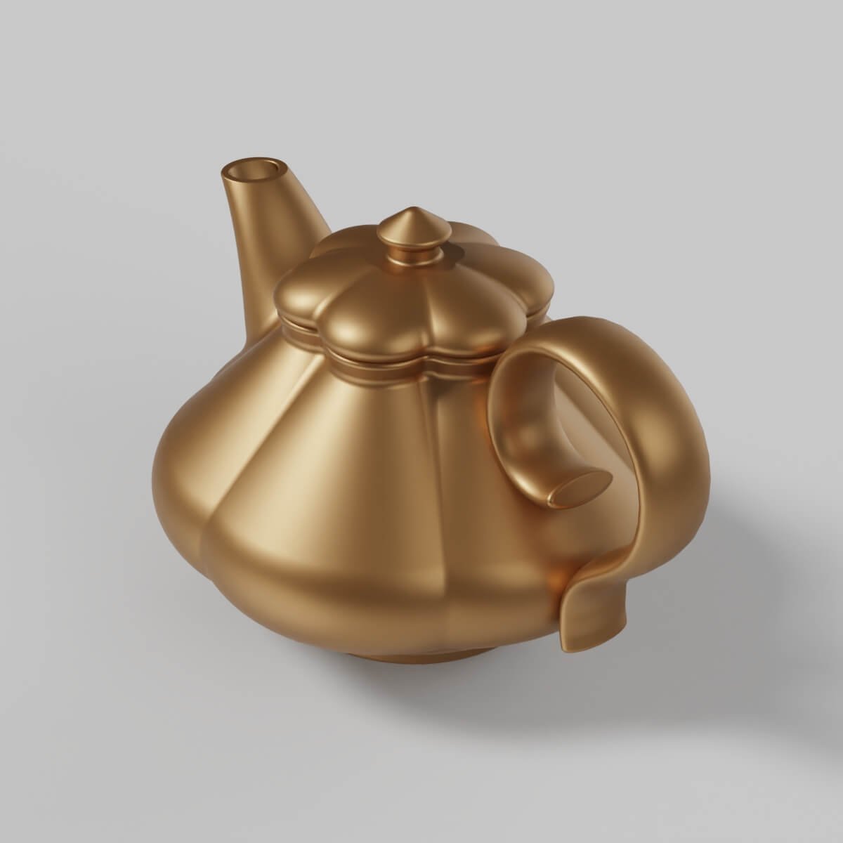 Printable Teapot - 3D Model by Furqan03