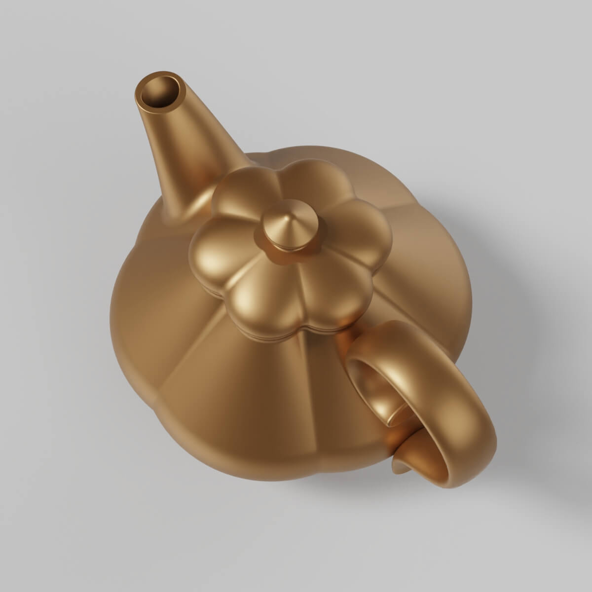 Printable Teapot - 3D Model by Furqan03