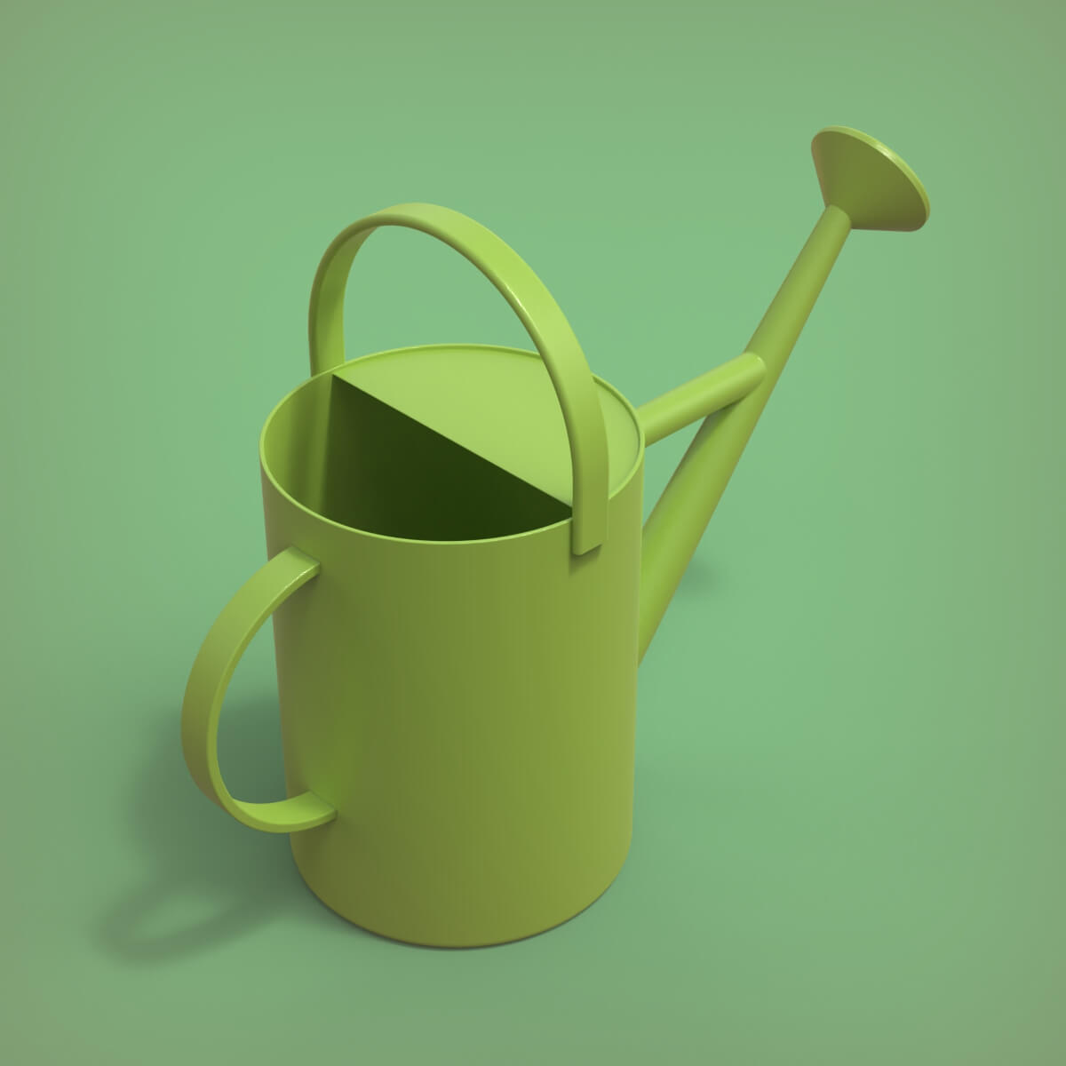 Printable Watering Can - 3D Model by Furqan03