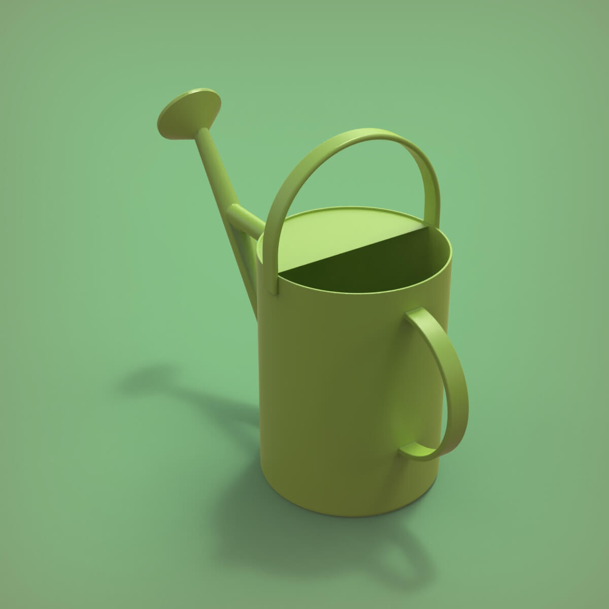 Printable Watering Can - 3D Model by Furqan03