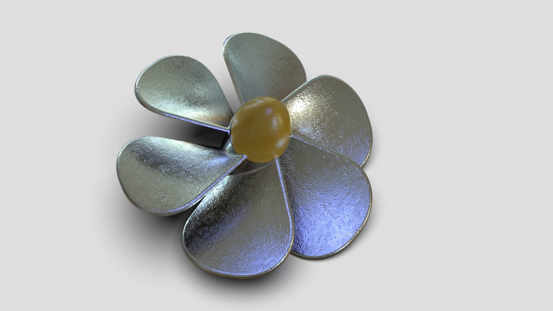 Six Blade Propellor - 3D Model by Furqan03