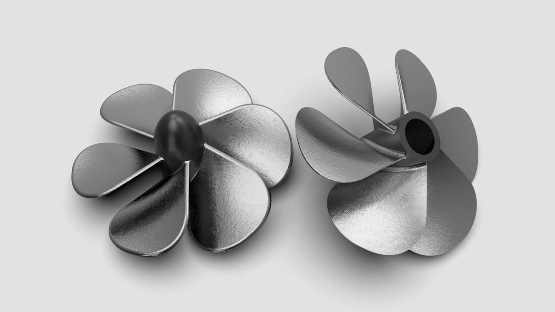 Six Blade Propellor - 3D Model by Furqan03