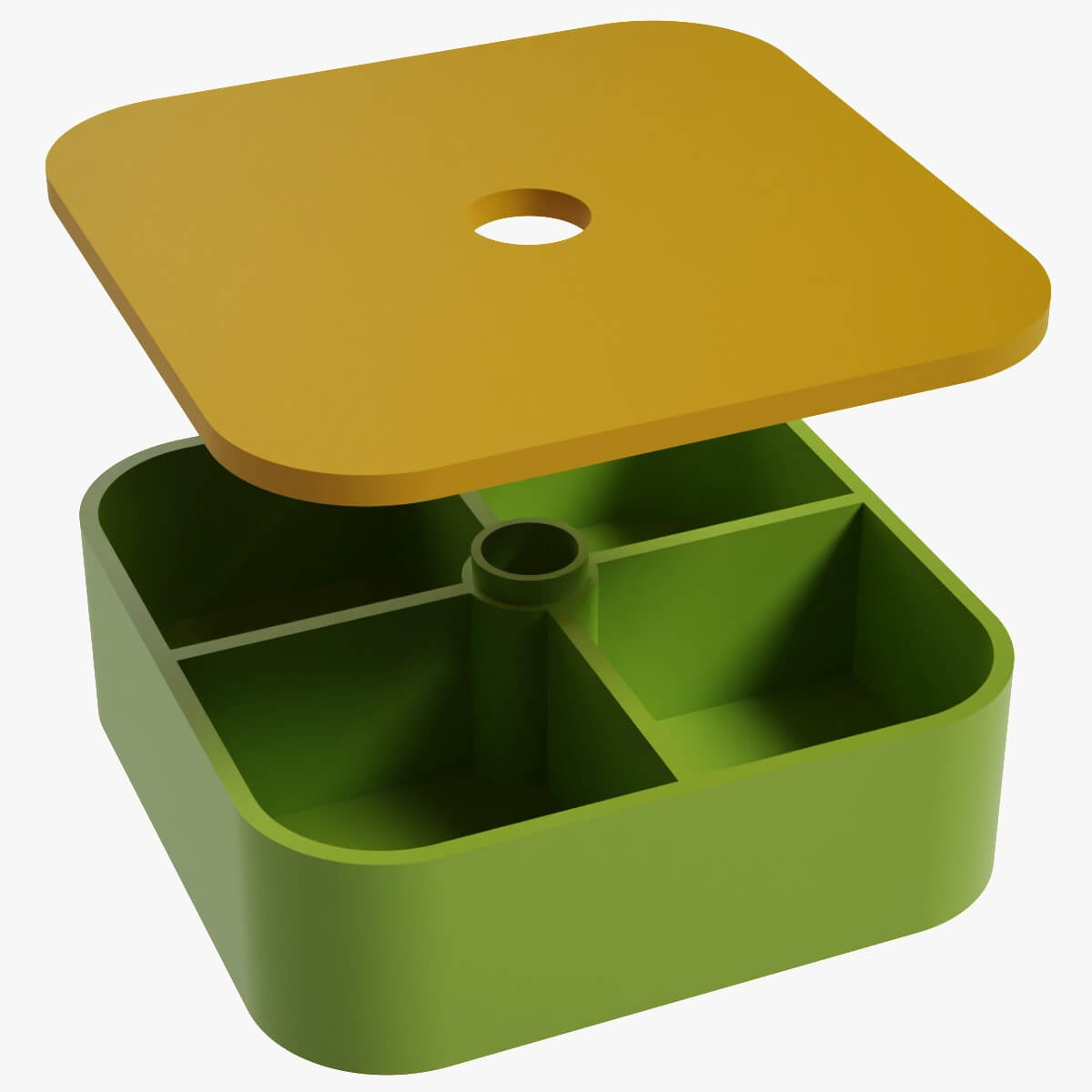 Printable Storage Box - 3D Model by Furqan03