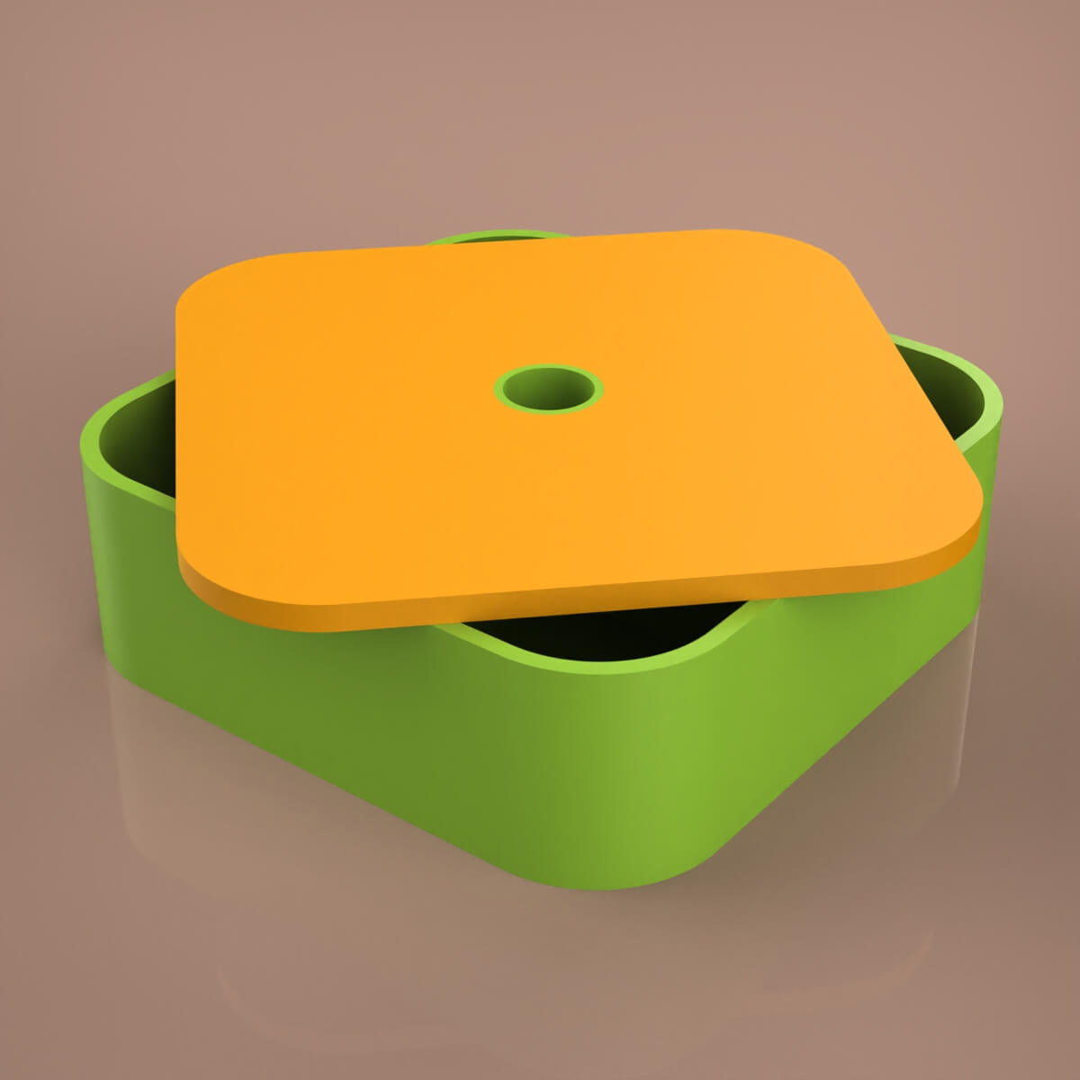 Printable Storage Box - 3D Model by Furqan03