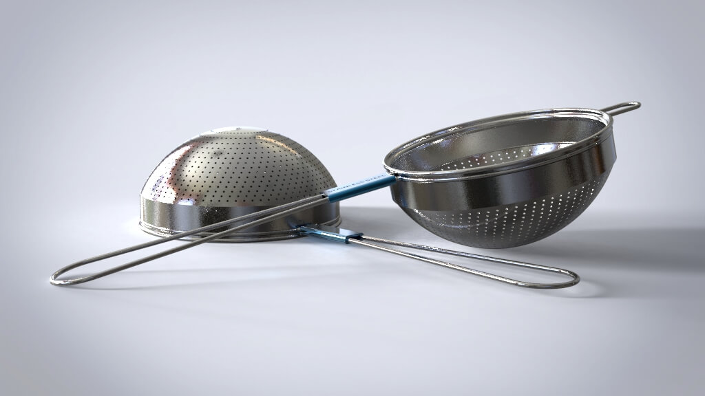 Printable Strainer - 3D Model by Furqan03