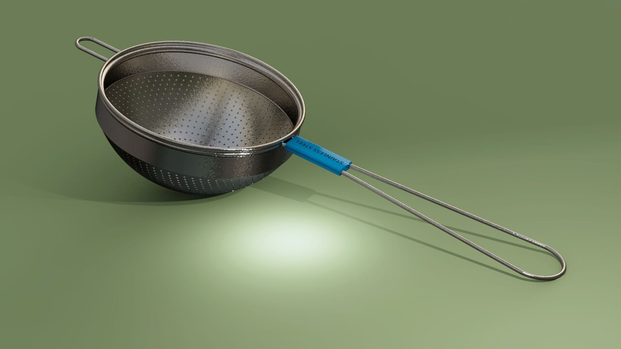 Printable Strainer - 3D Model by Furqan03