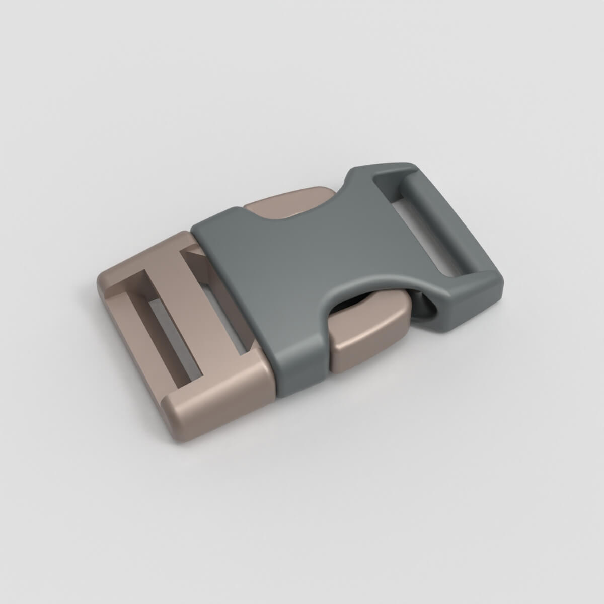 Printable Snap Buckle - 3D Model by Furqan03