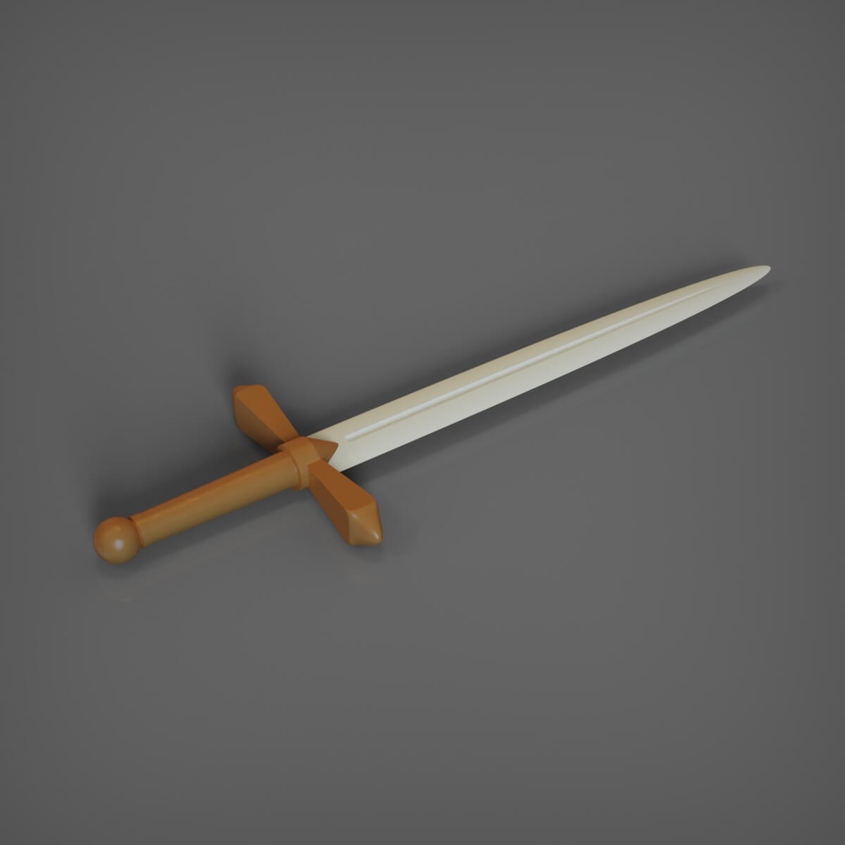 Printable Sword - 3D Model by Furqan03