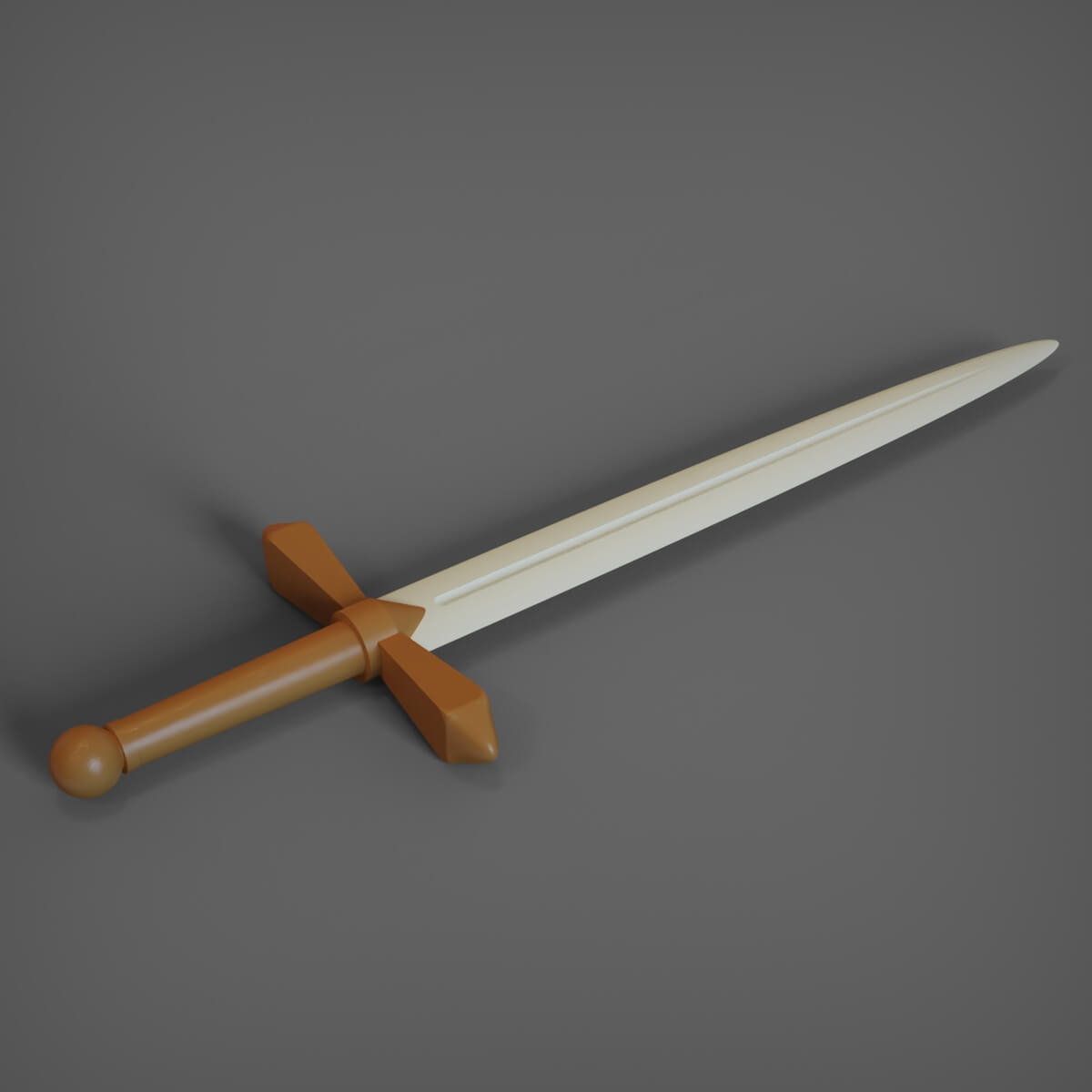 Printable Sword - 3D Model by Furqan03