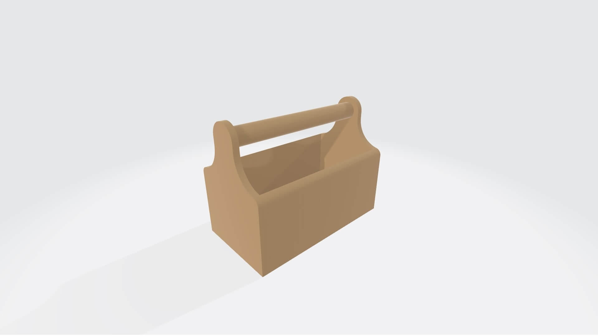 Tool Box With Handle - 3D Model by Furqan03