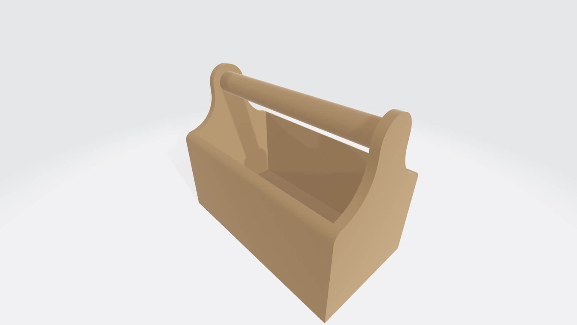 Tool Box With Handle - 3D Model by Furqan03