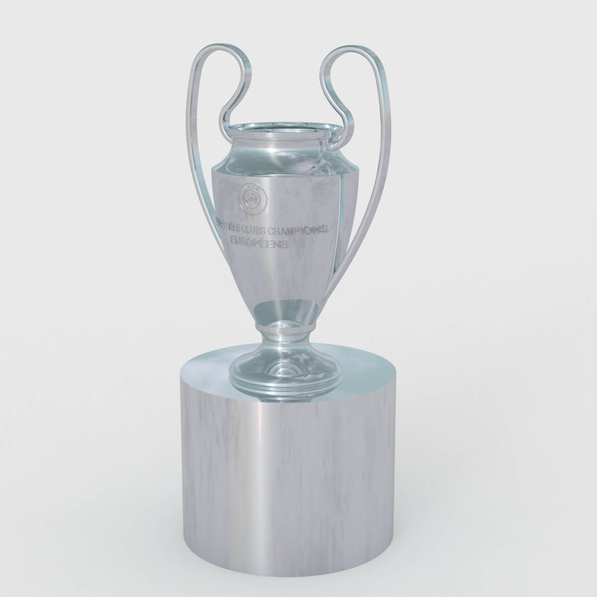 UEFA Champions League Cup - 3D Model by Furqan03