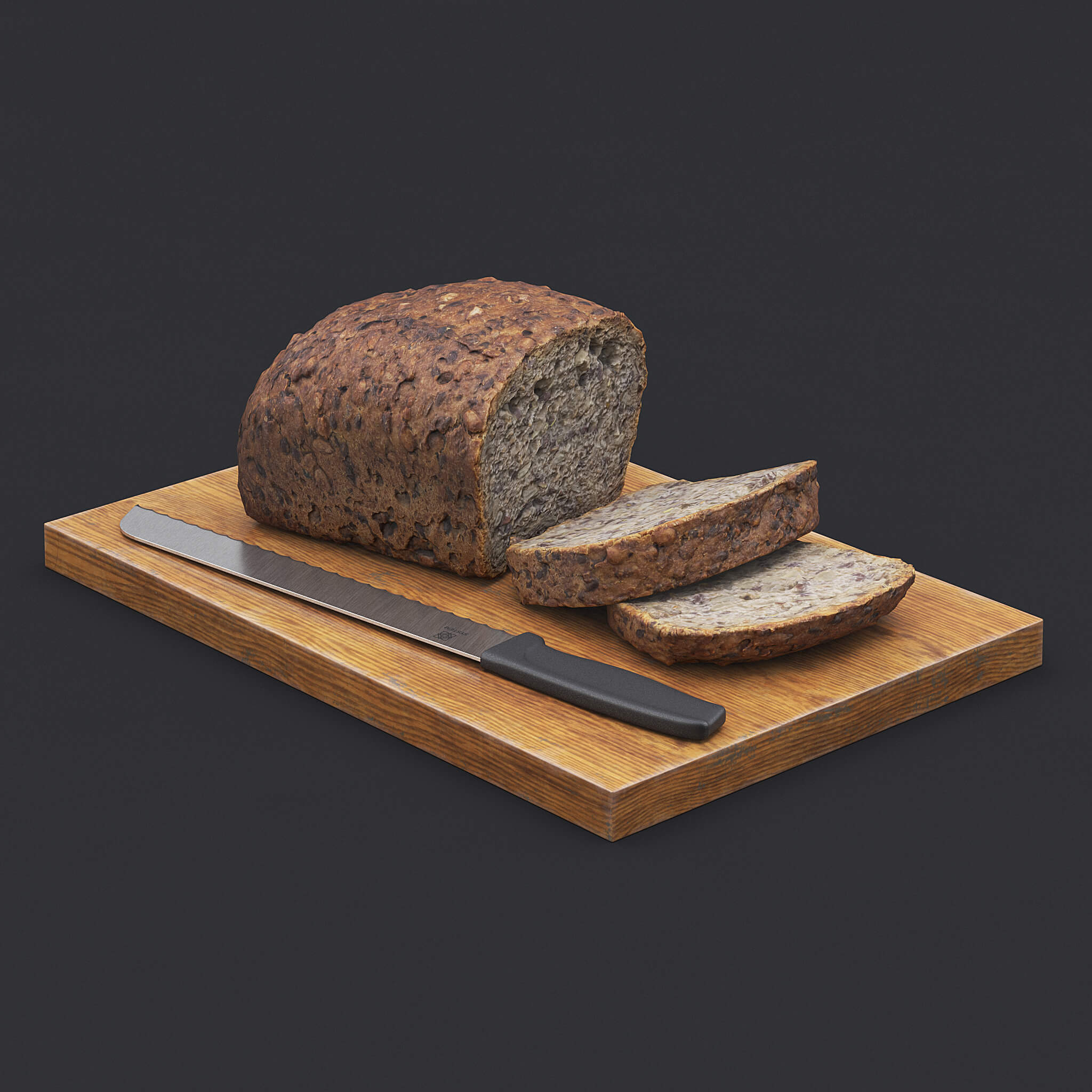 Bread Board I - 3D Model by fusemesh