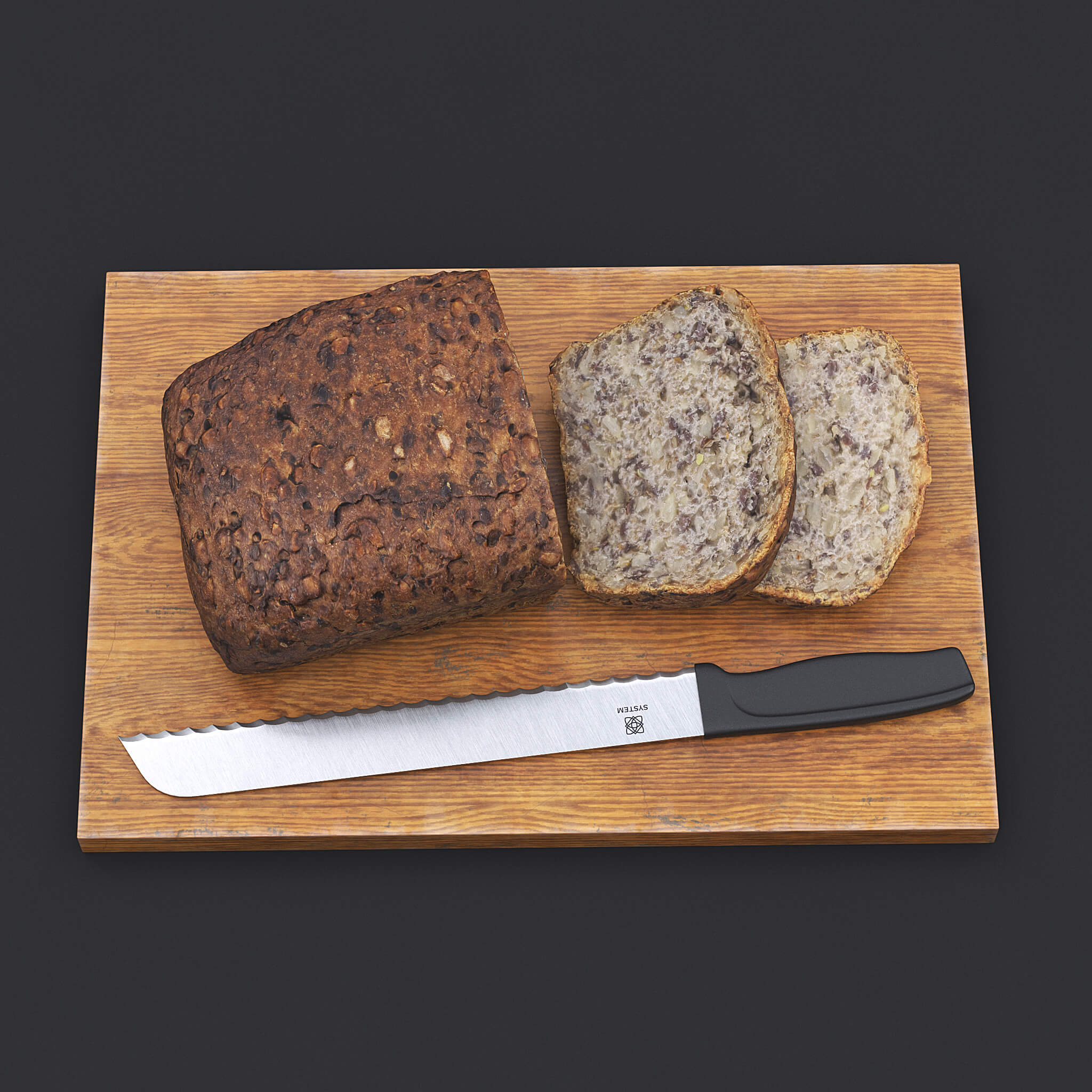Bread Board I - 3D Model by fusemesh