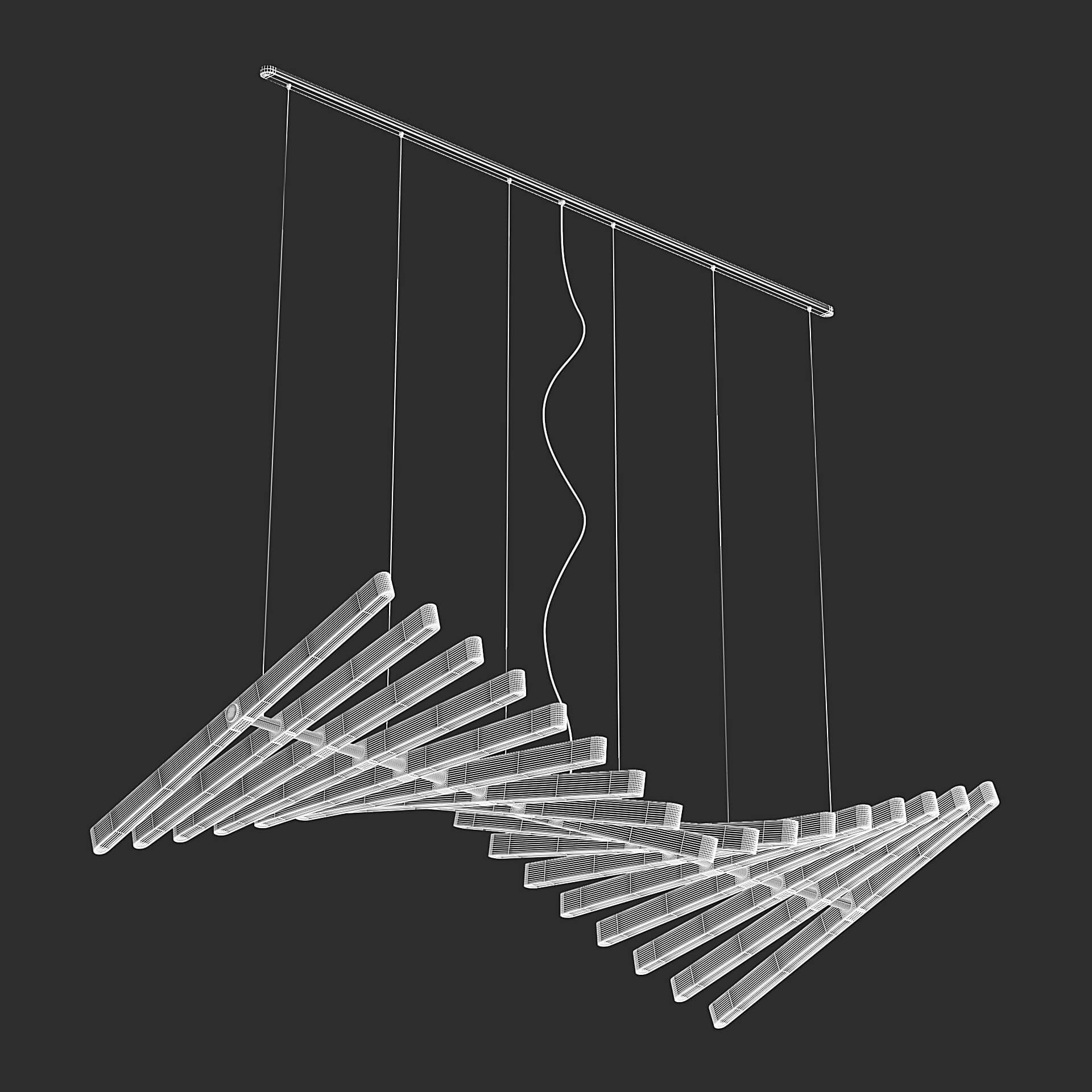 Ceiling Lamp - 3D Model by fusemesh