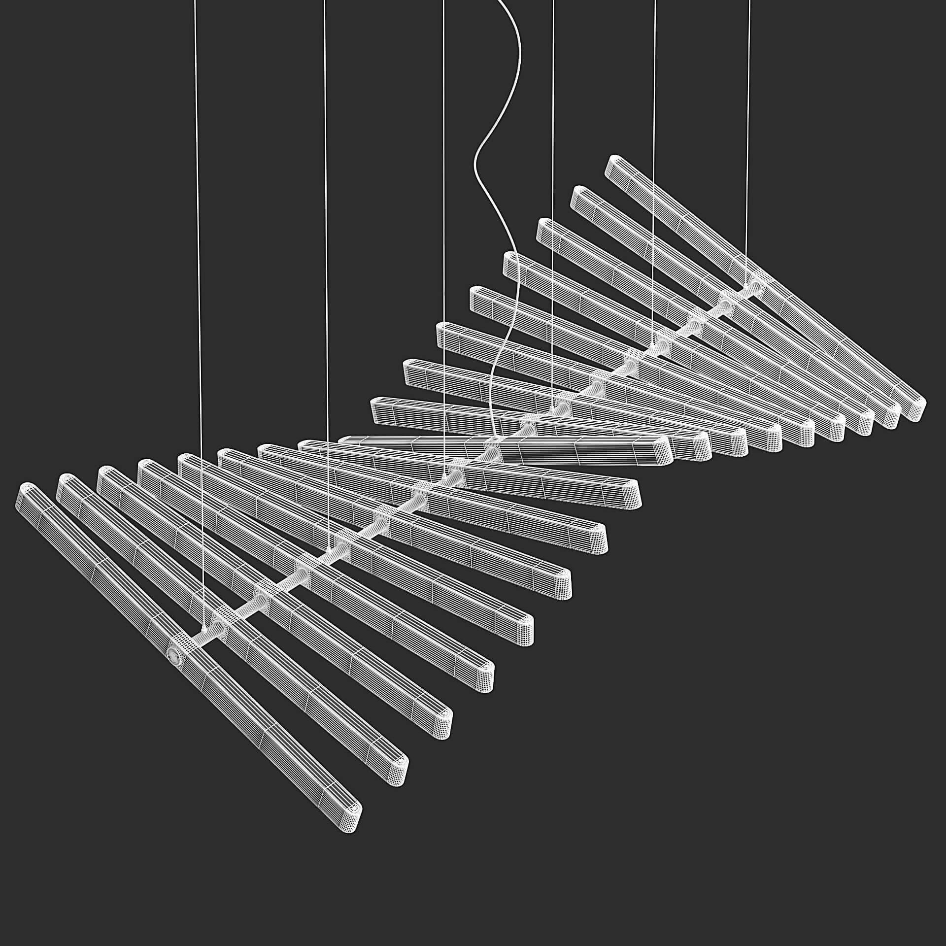 Ceiling Lamp - 3D Model by fusemesh