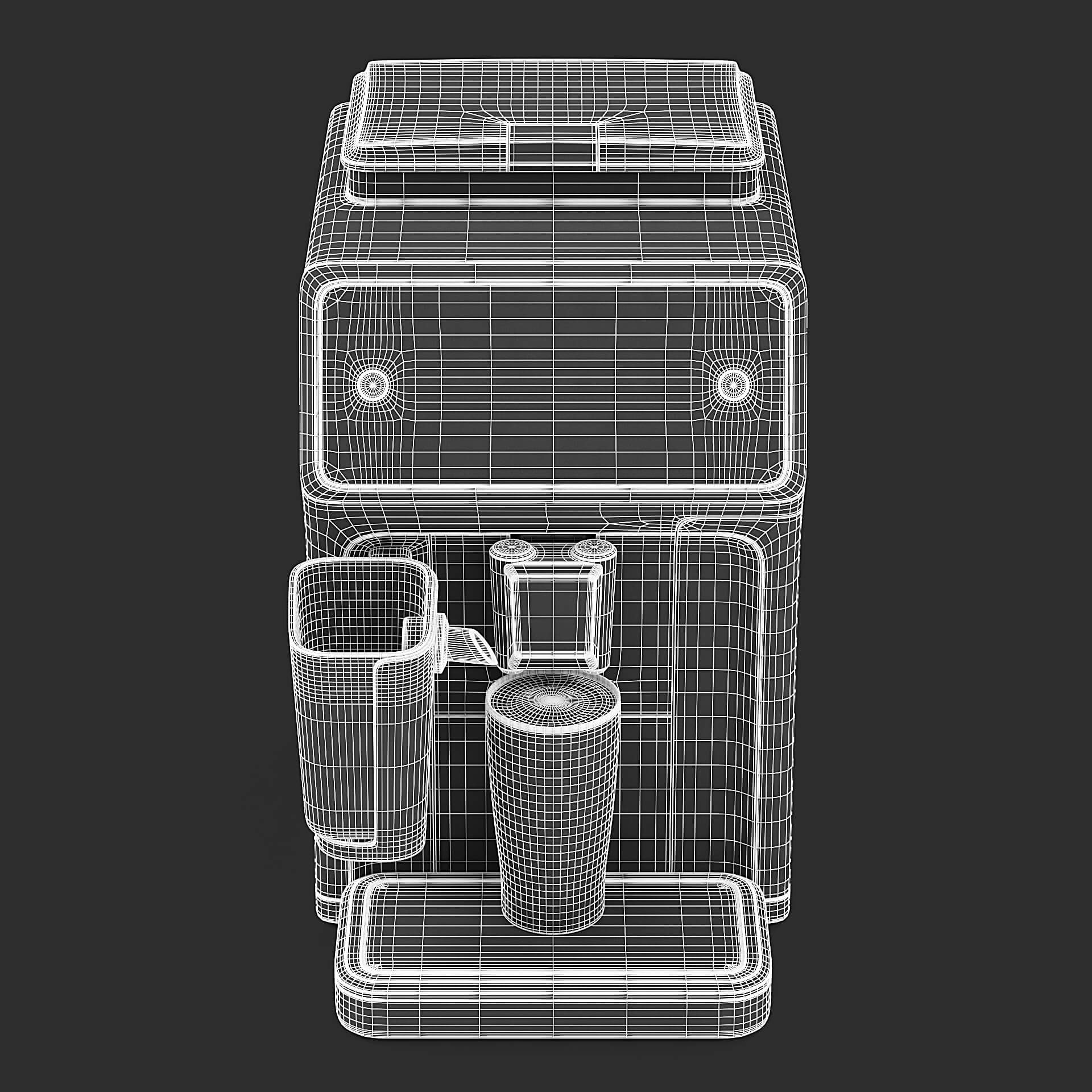 Coffee Machine - 3D Model by fusemesh