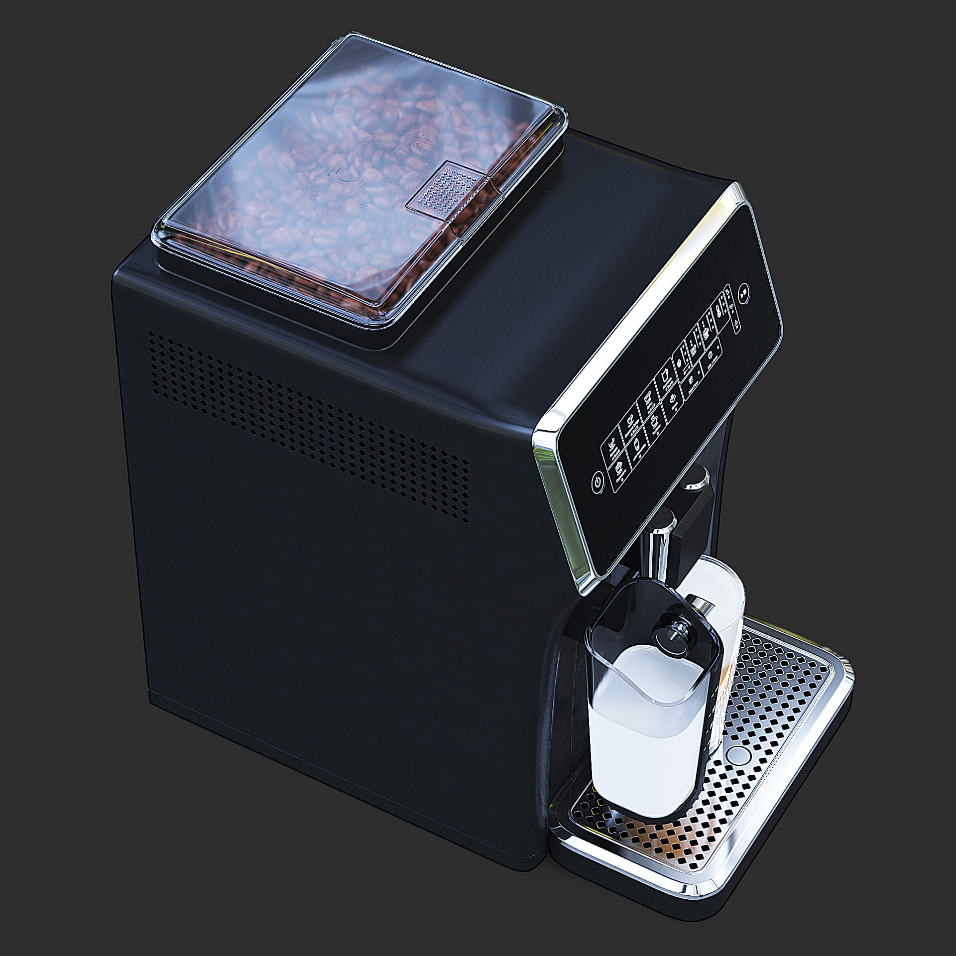 Coffee Machine - 3D Model by fusemesh