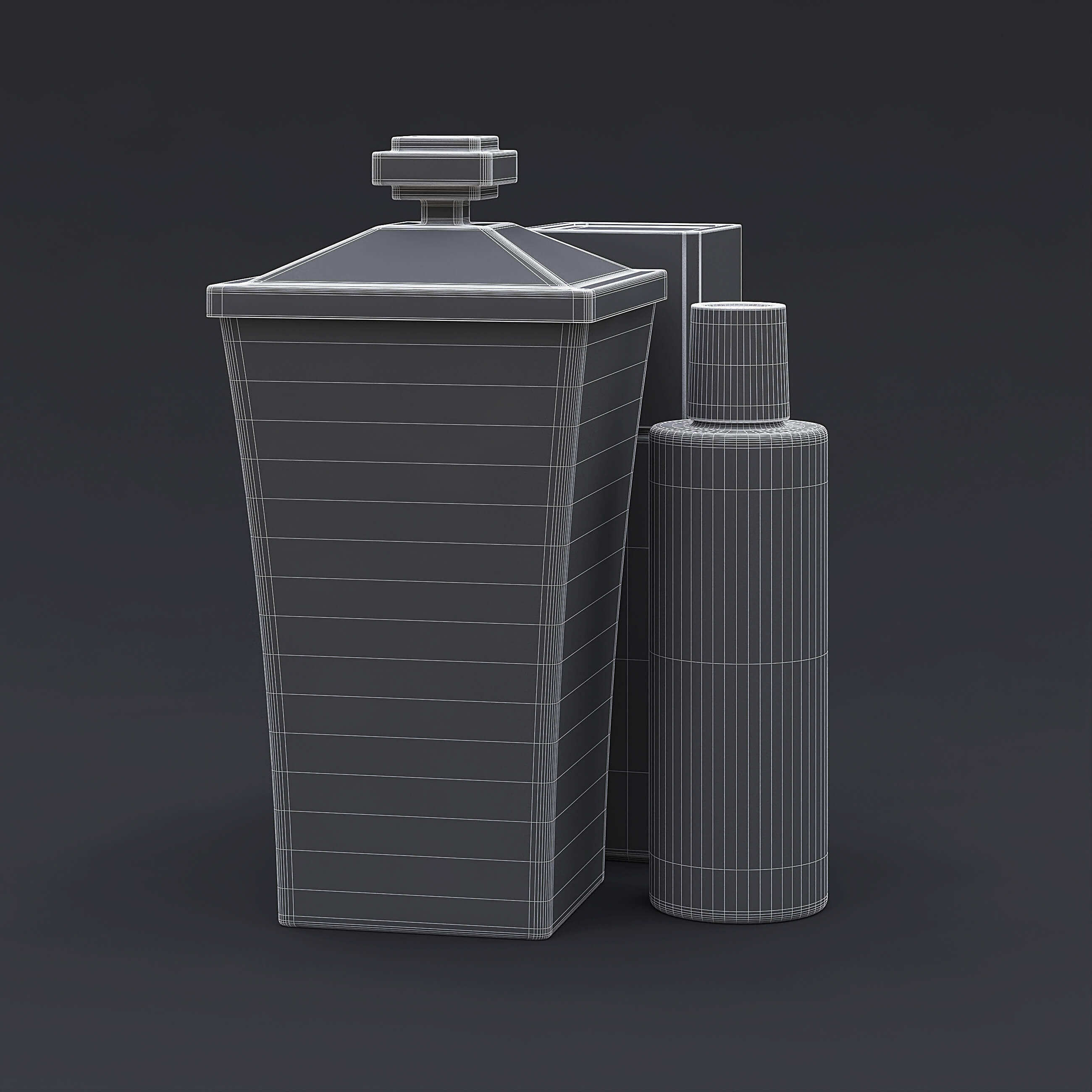 Cosmetics Cosmetics - 3D Model by fusemesh