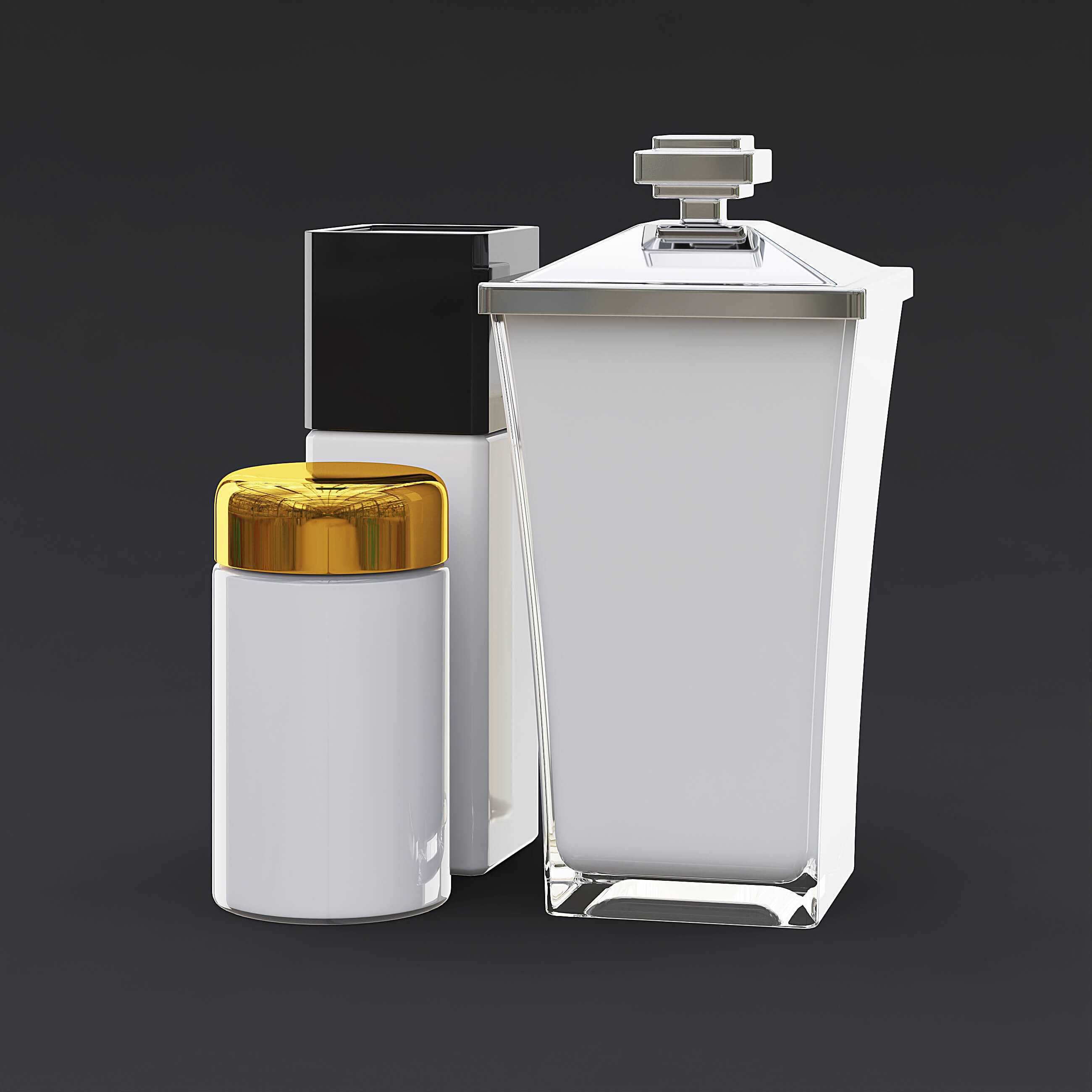 Cosmetics Cosmetics - 3D Model by fusemesh