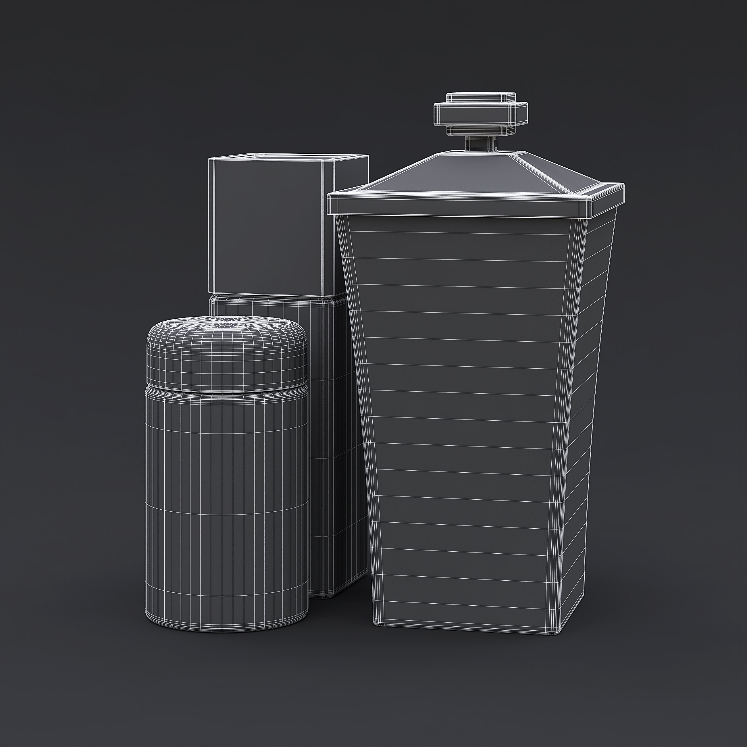 Cosmetics Cosmetics - 3D Model by fusemesh