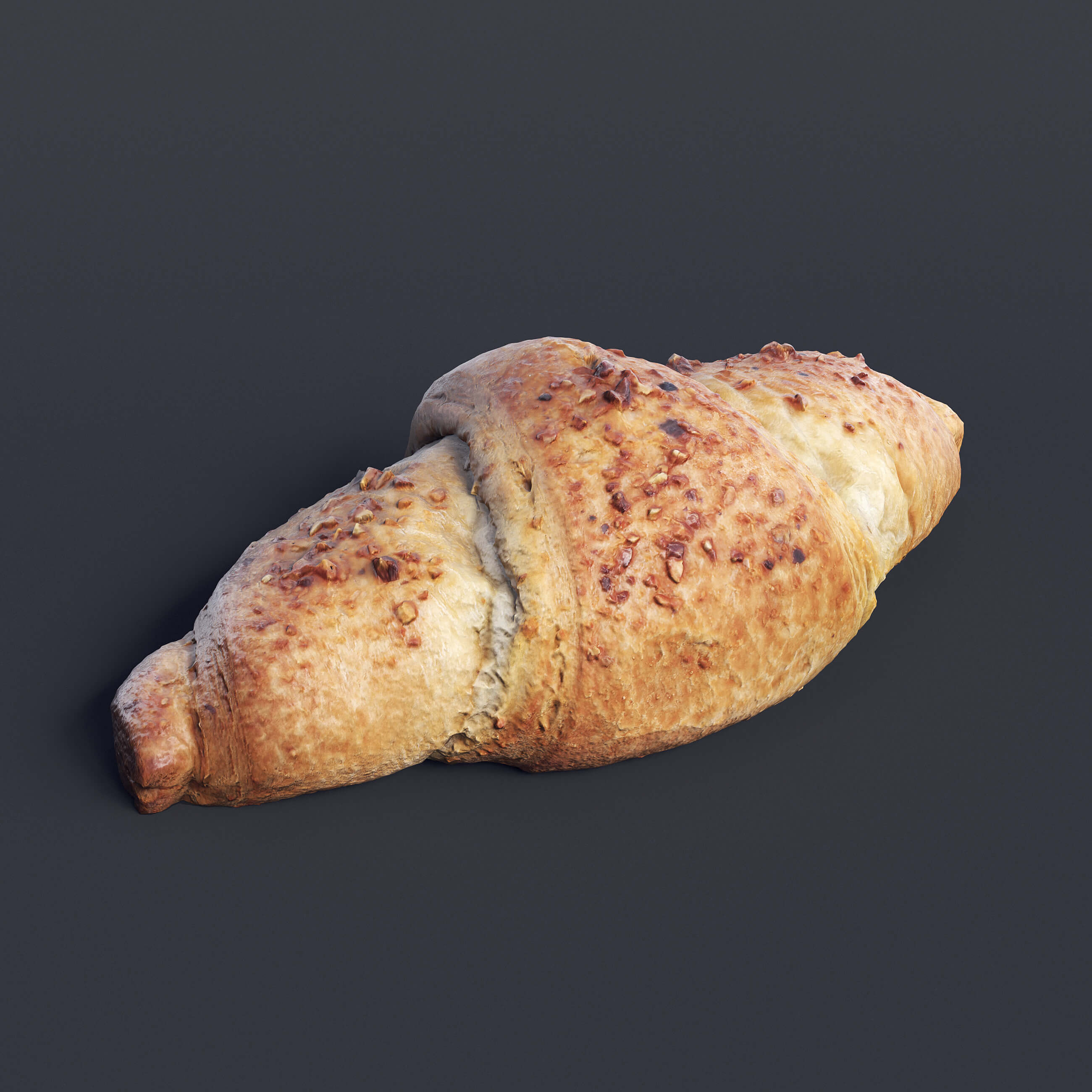 Croissant 3D Scan by fusemesh