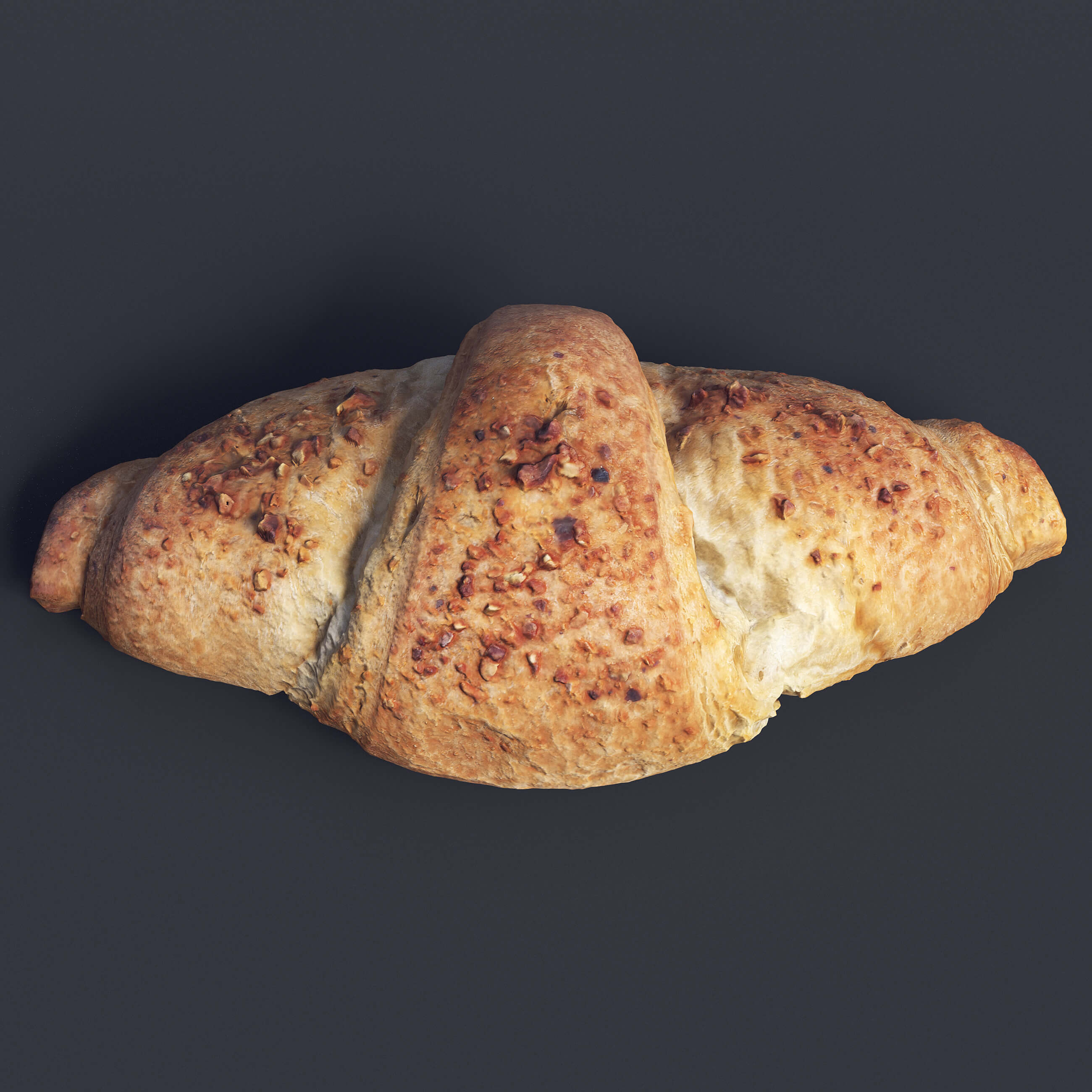Croissant 3D Scan by fusemesh