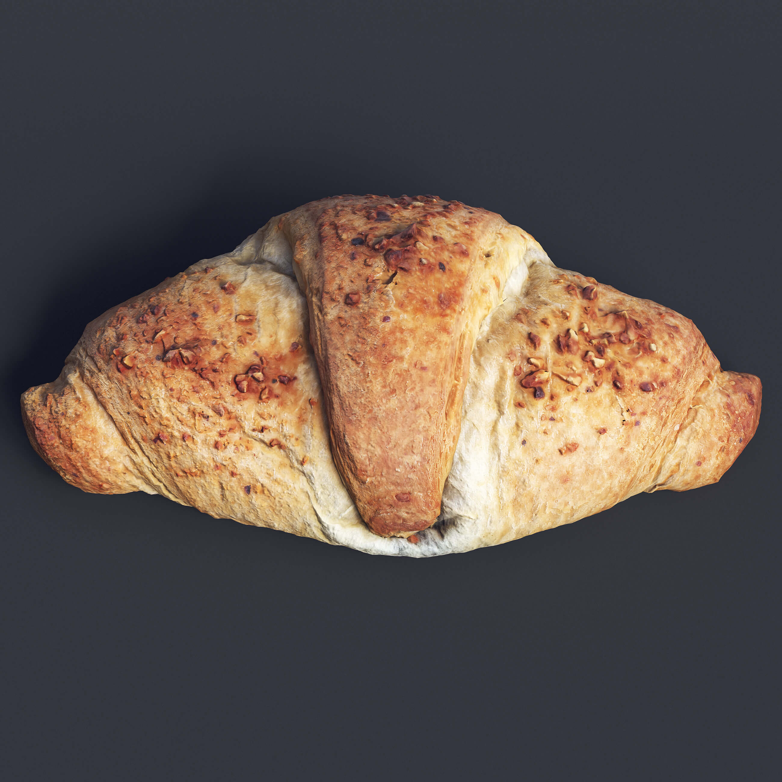 Croissant 3D Scan by fusemesh