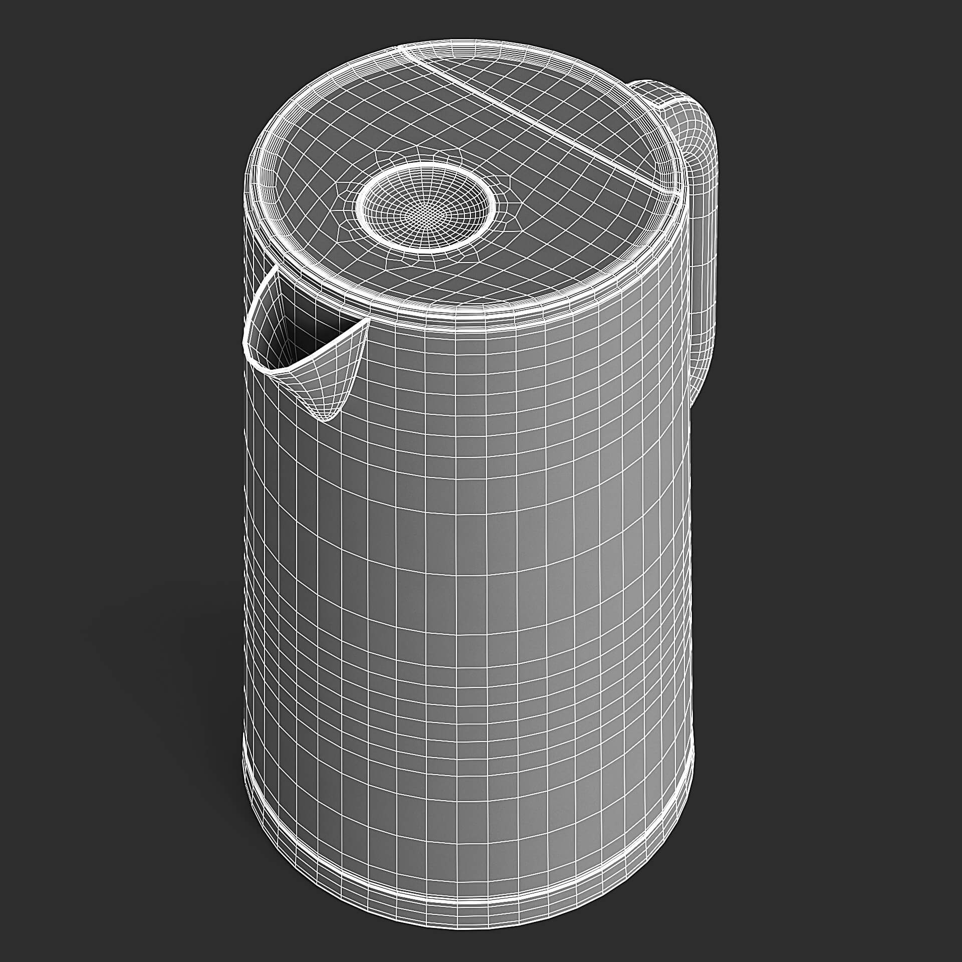 Electric Kettle - 3D Model by fusemesh