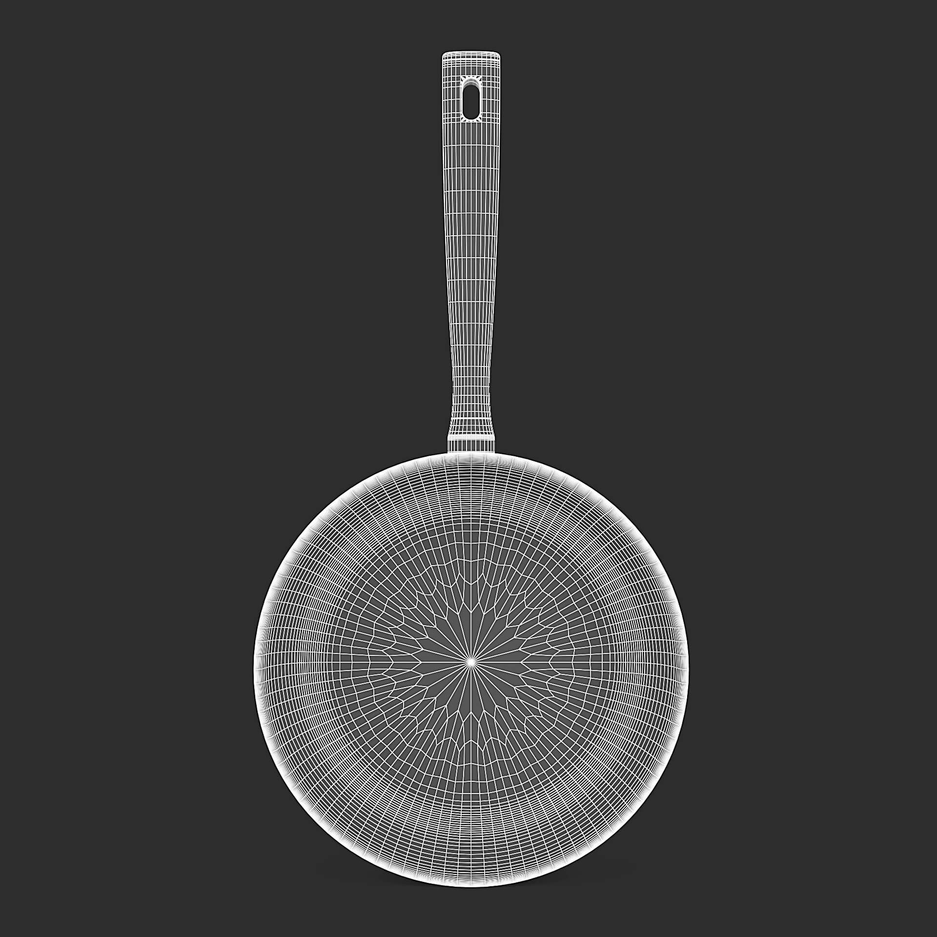 Frying Pan III - 3D Model by fusemesh