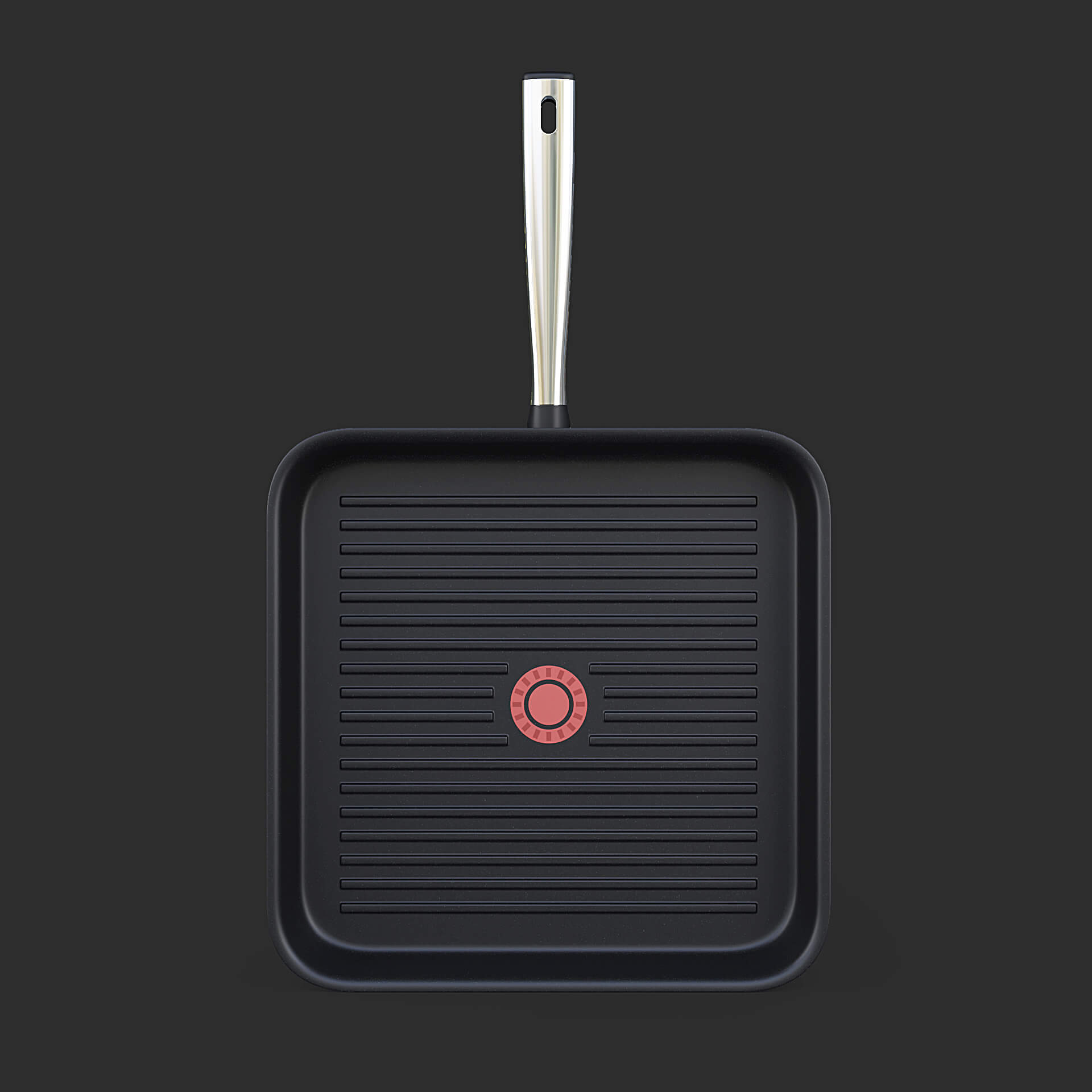 Grill Frying Pan - 3D Model by fusemesh