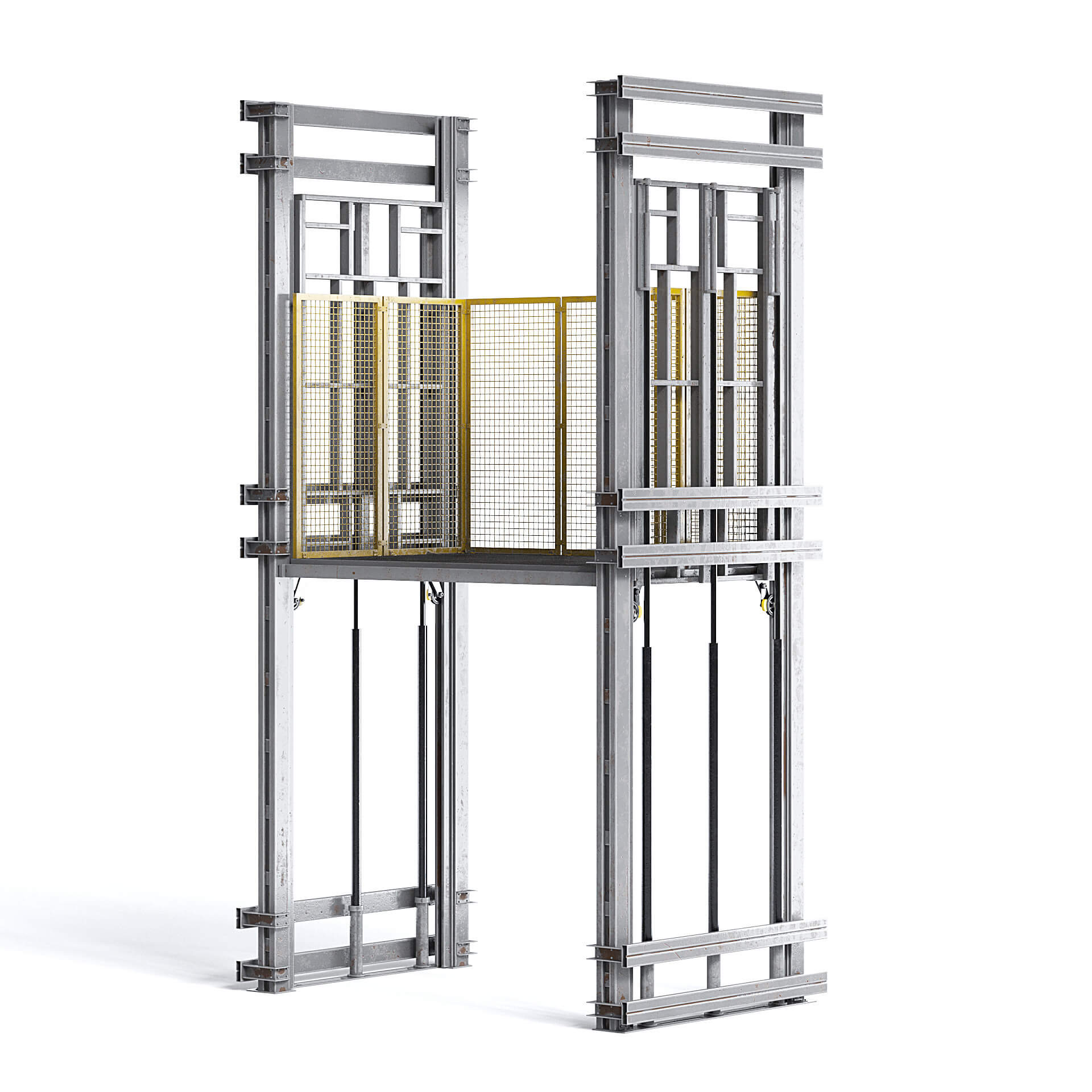 Industrial Elevator I - 3D Model by fusemesh