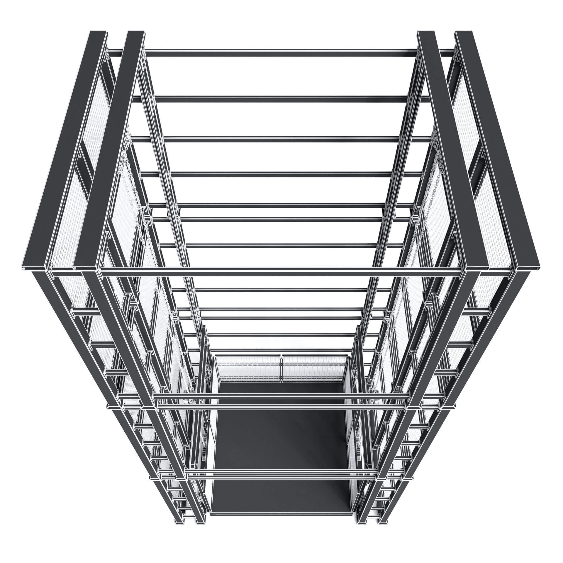 Industrial Elevator II - 3D Model by fusemesh