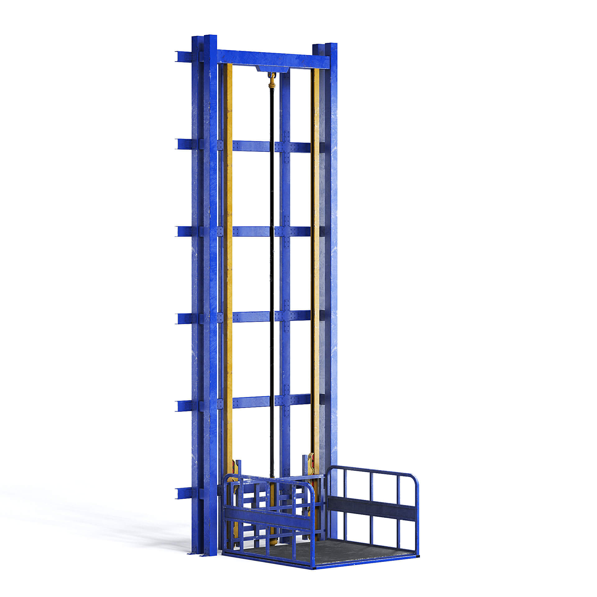 Industrial Elevator III - 3D Model by fusemesh