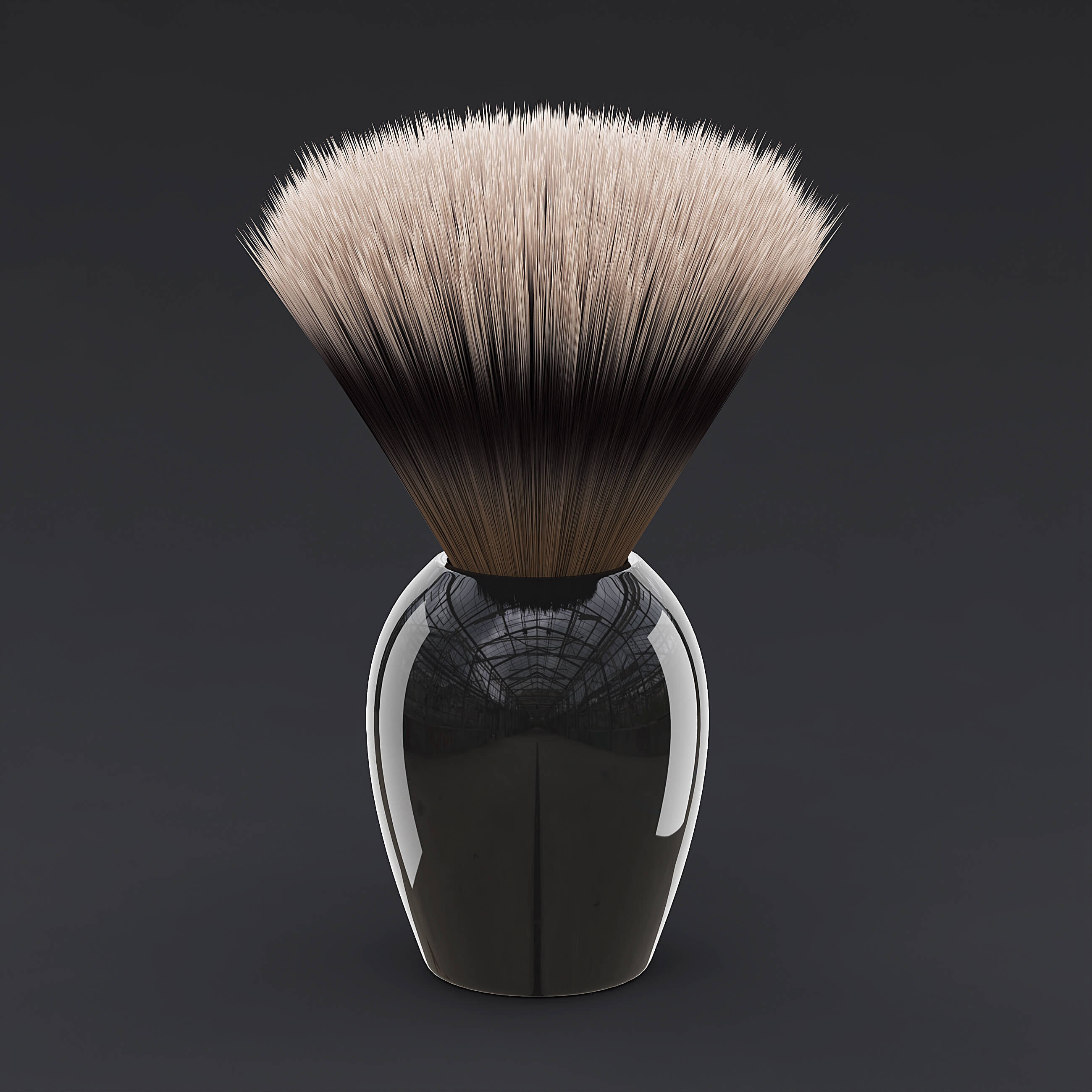 Makeup Brush - 3D Model by fusemesh