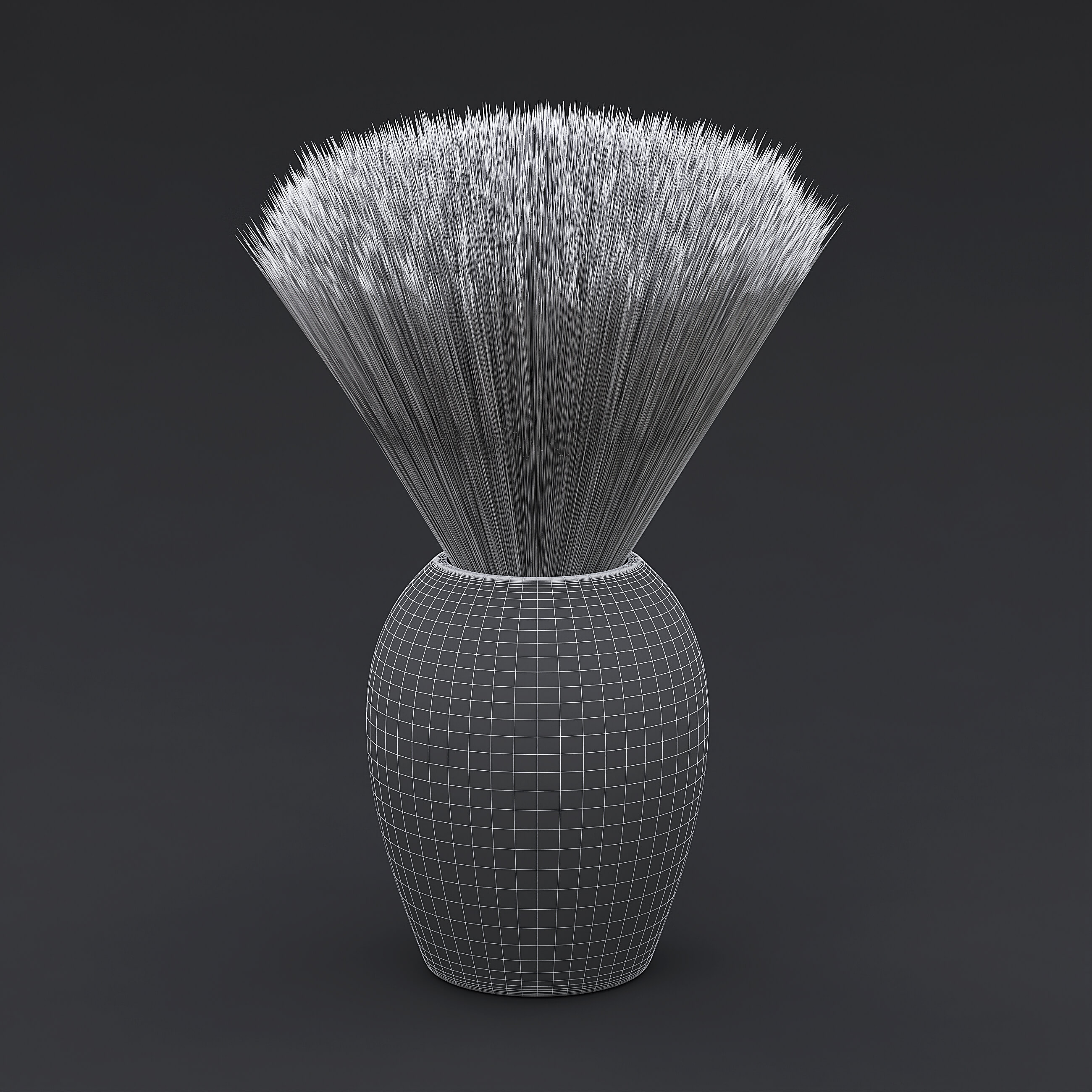 Makeup Brush - 3D Model by fusemesh