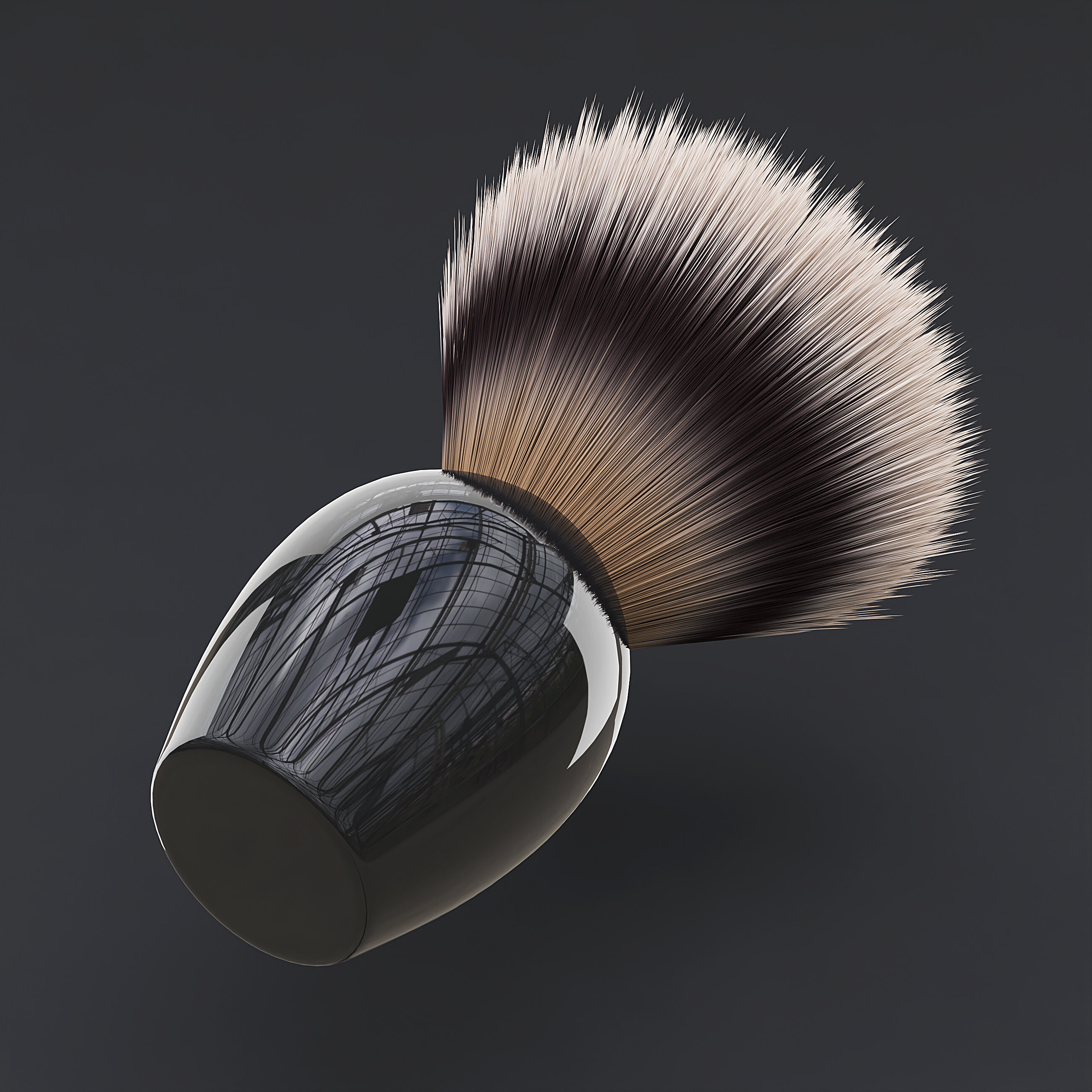 Makeup Brush - 3D Model by fusemesh