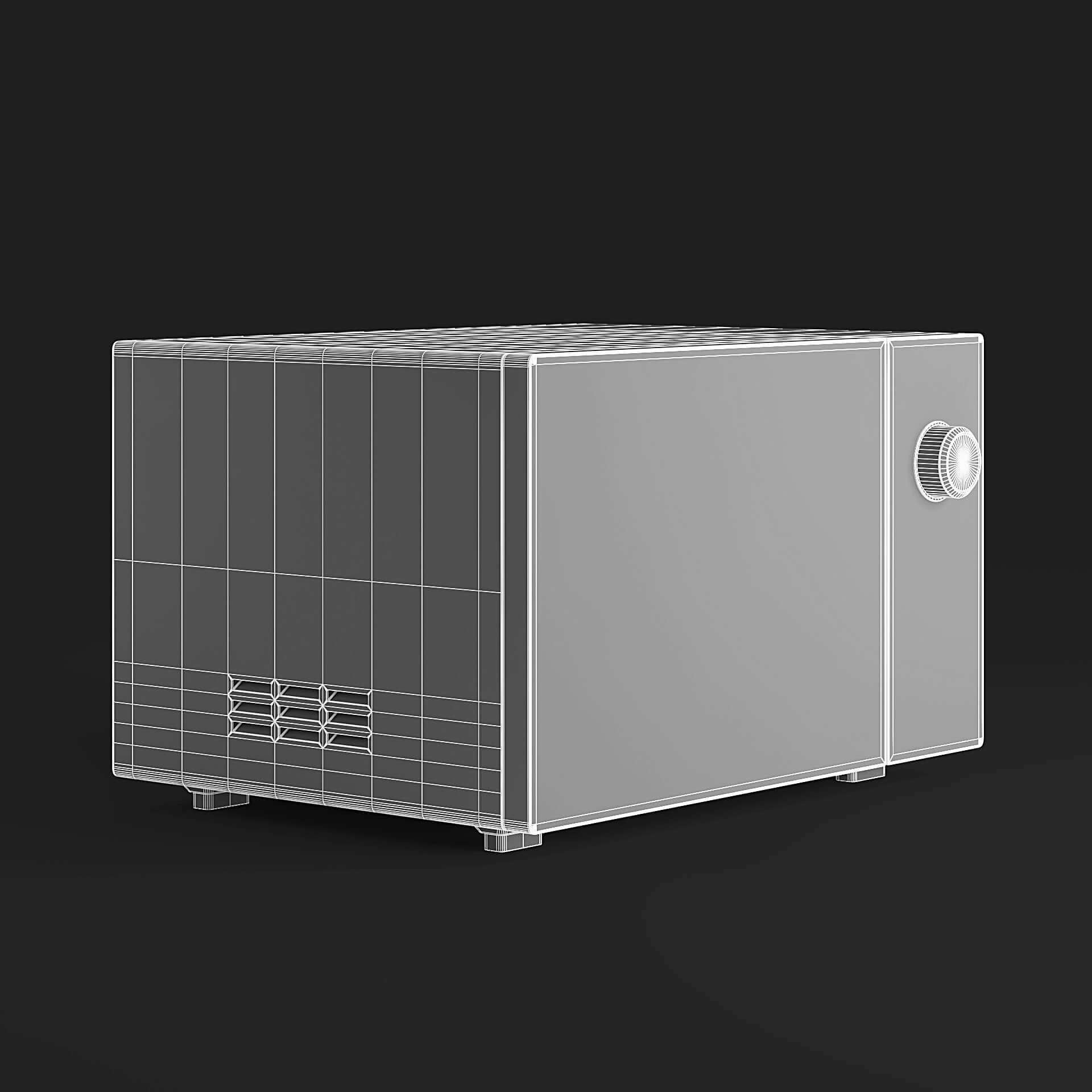 Microwave II - 3D Model by fusemesh