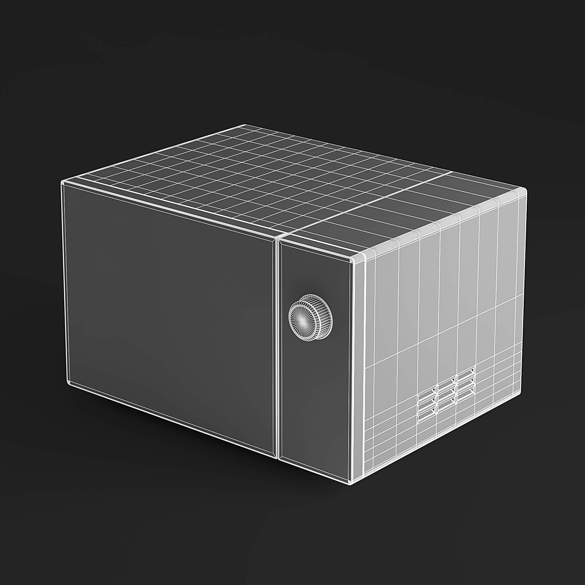 Microwave II - 3D Model by fusemesh