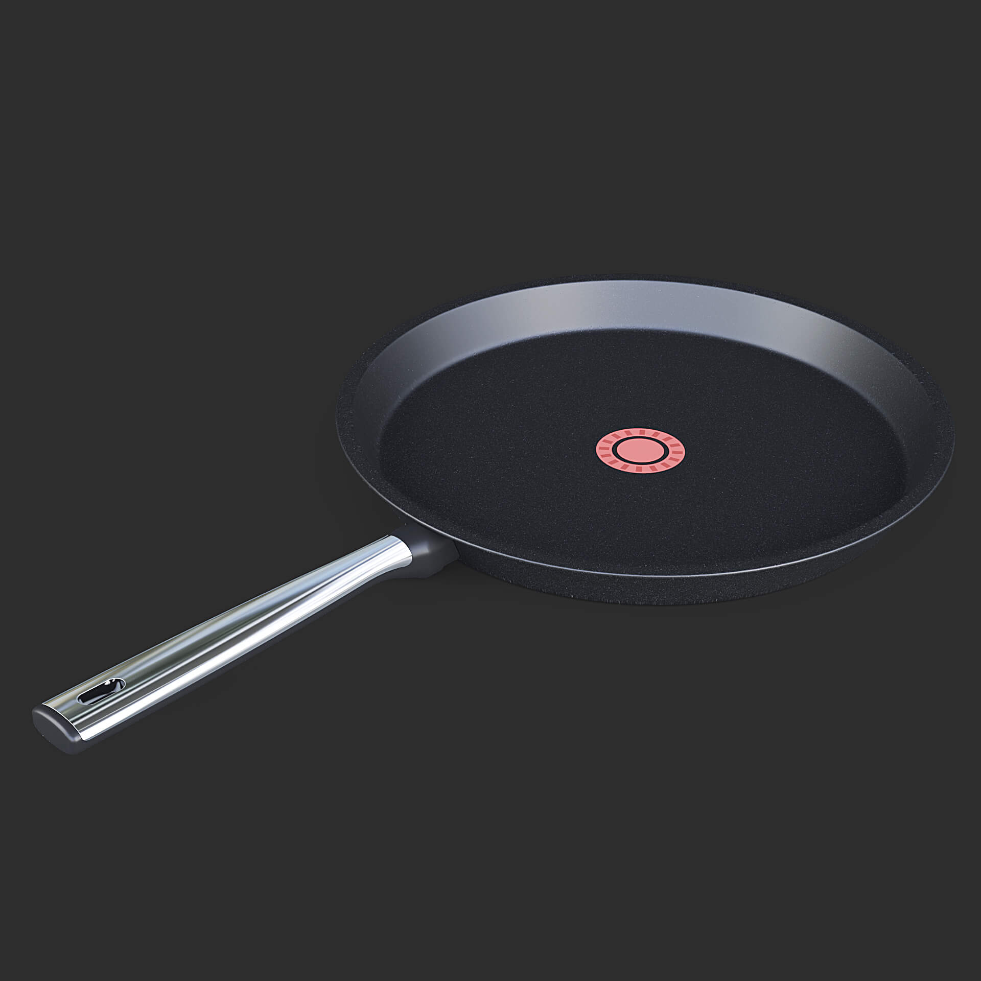 Pancake Frying Pan - 3D Model by fusemesh