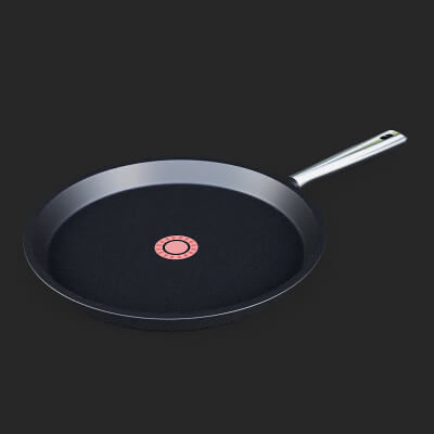 Pancake Frying Pan - 3D Model by fusemesh