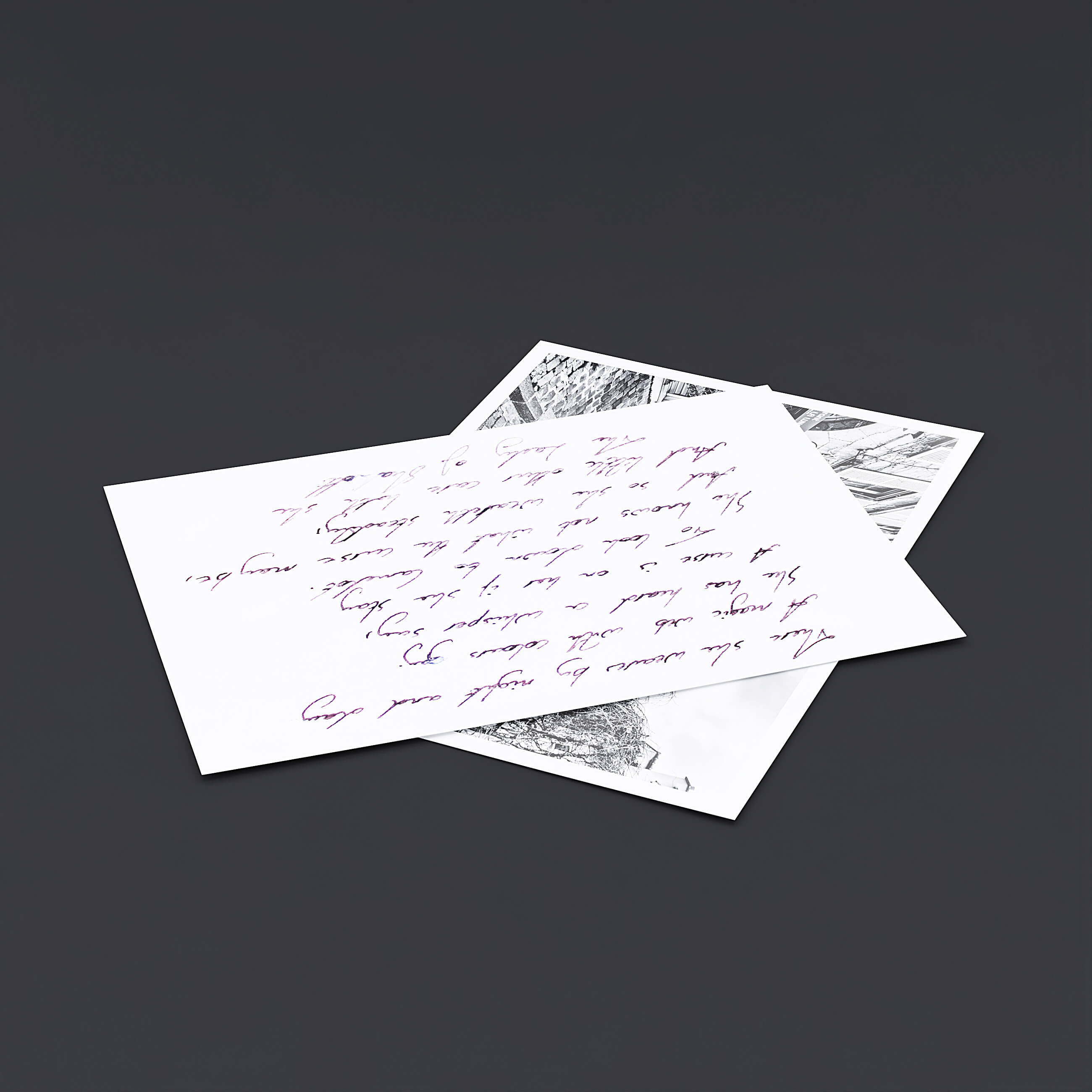 Postcards Postcards - 3D Model by fusemesh