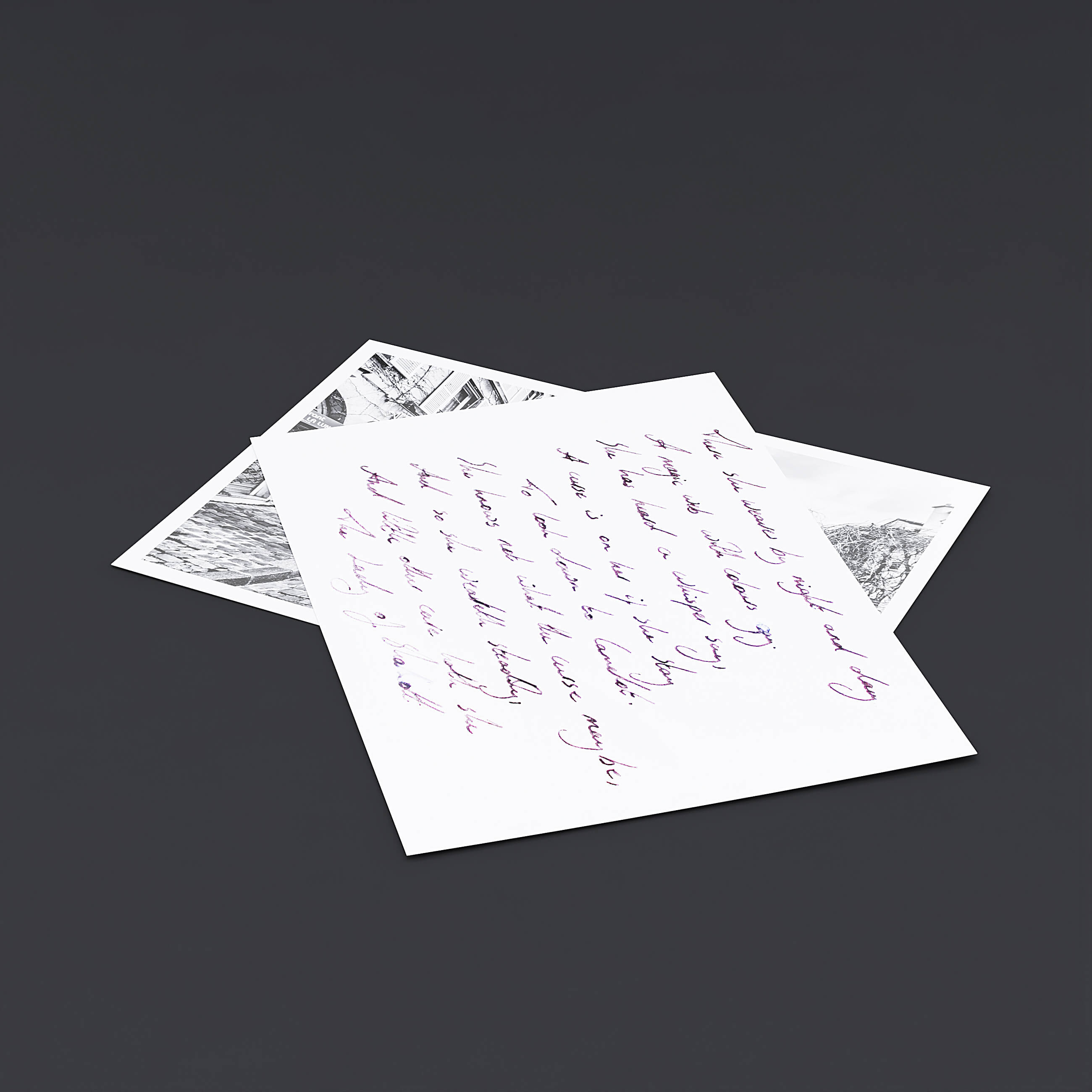 Postcards Postcards - 3D Model by fusemesh