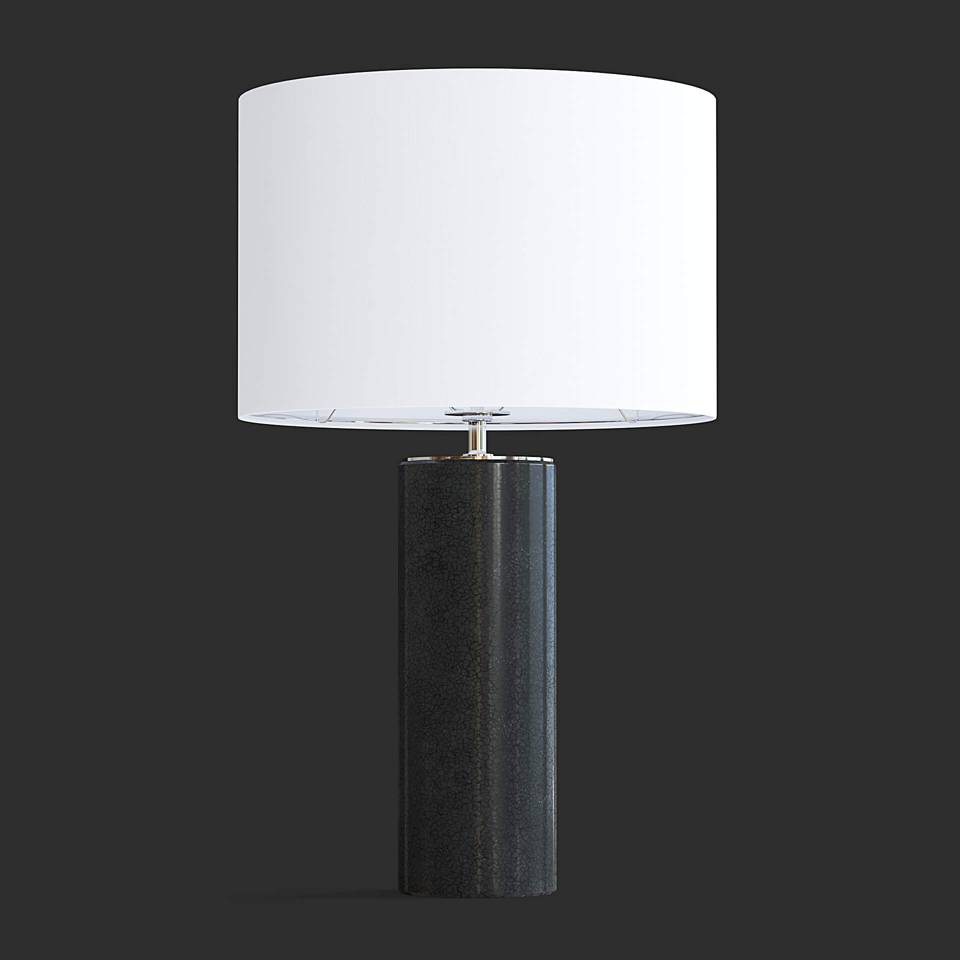 Stone Table Lamp - 3D Model by fusemesh