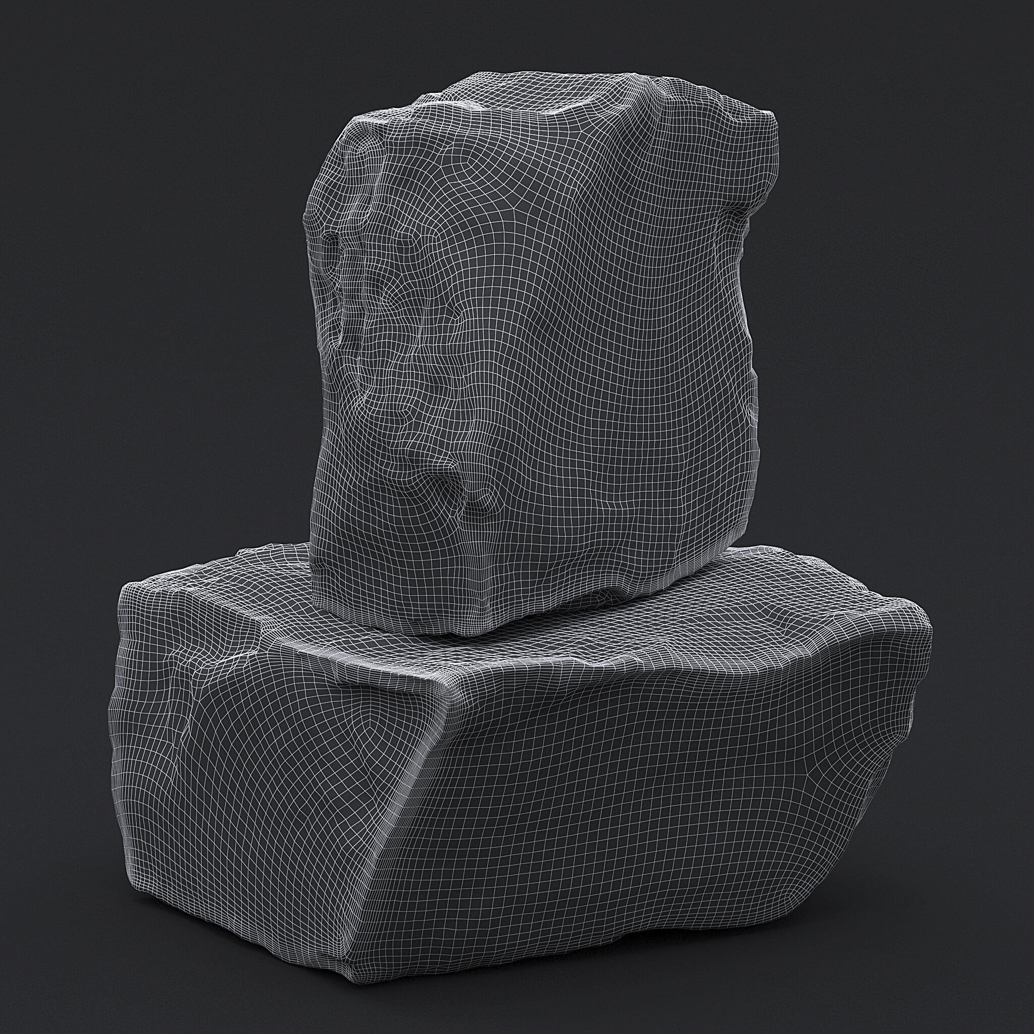 Stone VII 3D Model by fusemesh
